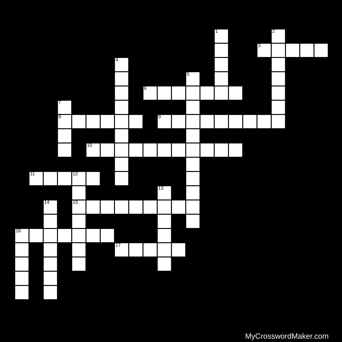 Roald Dahl - Crossword Puzzle