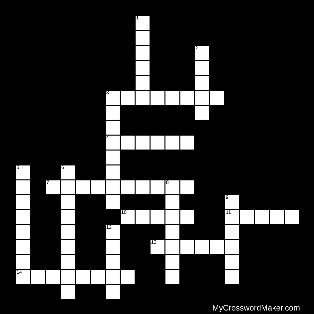 The Twelve Spies - Crossword Puzzle