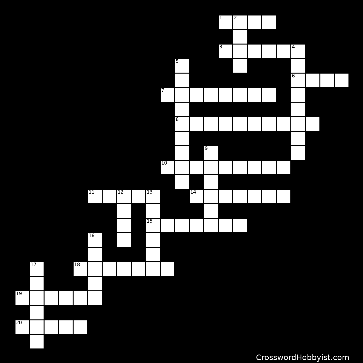 1 Corinthians Chapter 4 - Crossword Puzzle