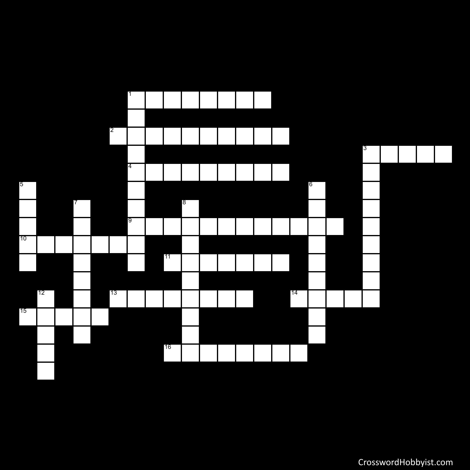 101 Unit 3: Week 4 Adjectives - Crossword Puzzle