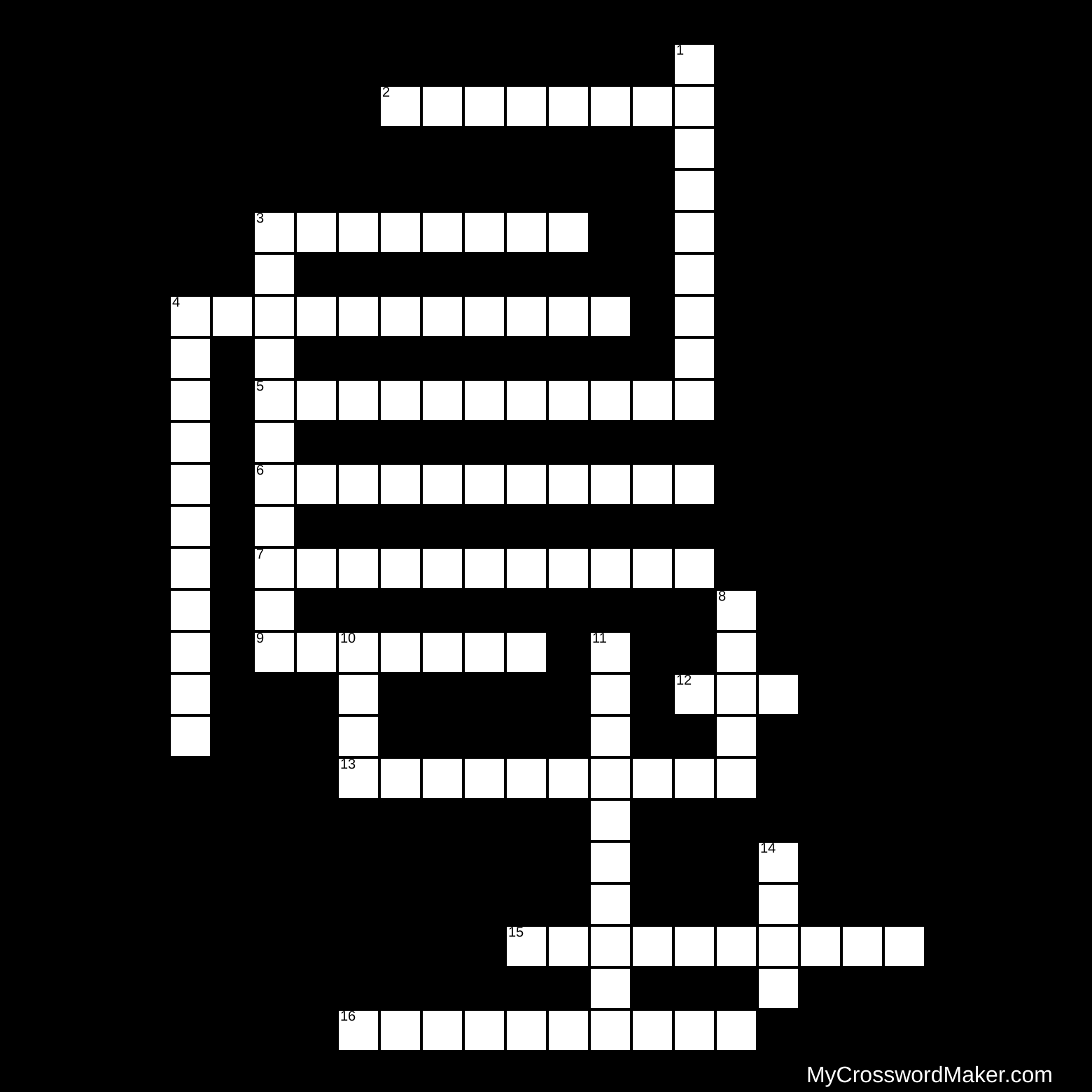 10th Grade Roots Vocab Unit 19 - Crossword Puzzle