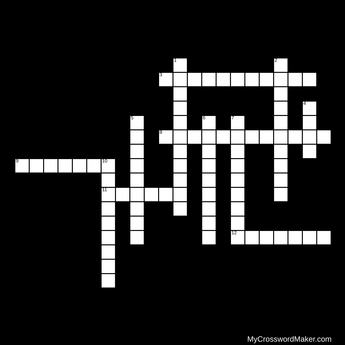 10th Grade Vocabulary 2 - Crossword Puzzle