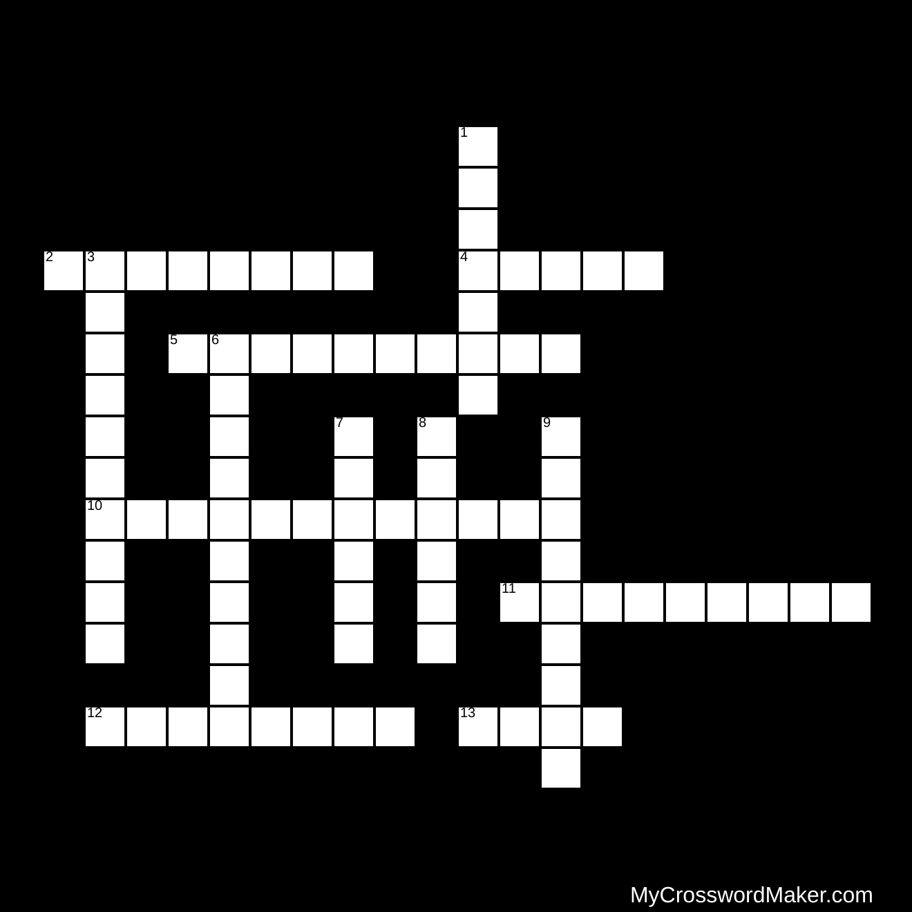 10th Grade Vocabulary One - Crossword Puzzle
