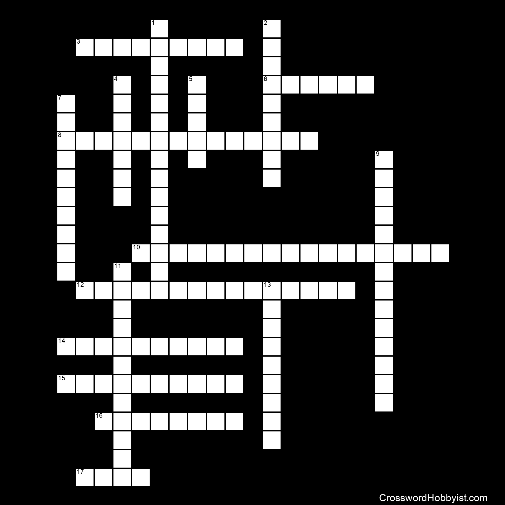 13 Colonies to the US - Crossword Puzzle