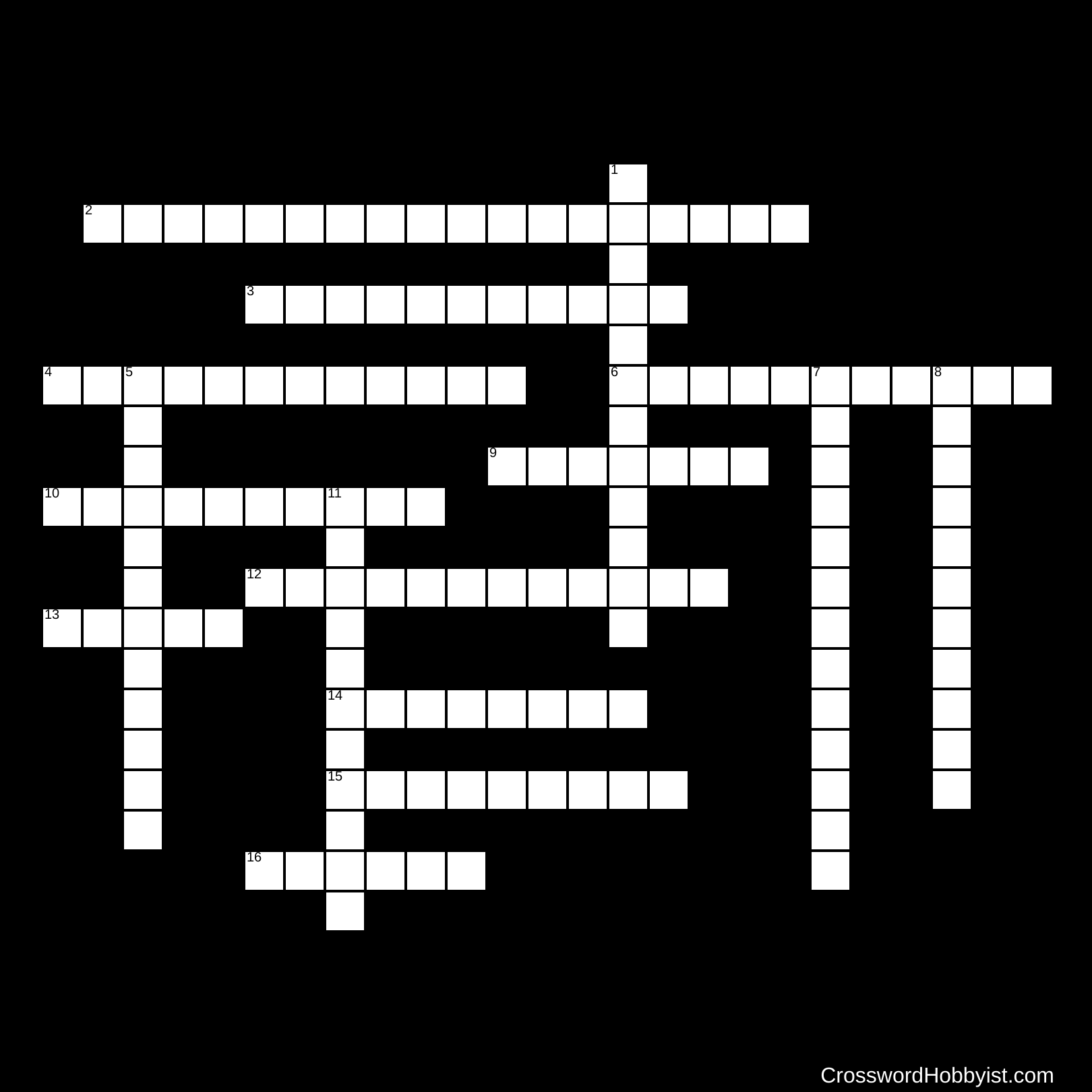 1950s and 1960s America - Crossword Puzzle