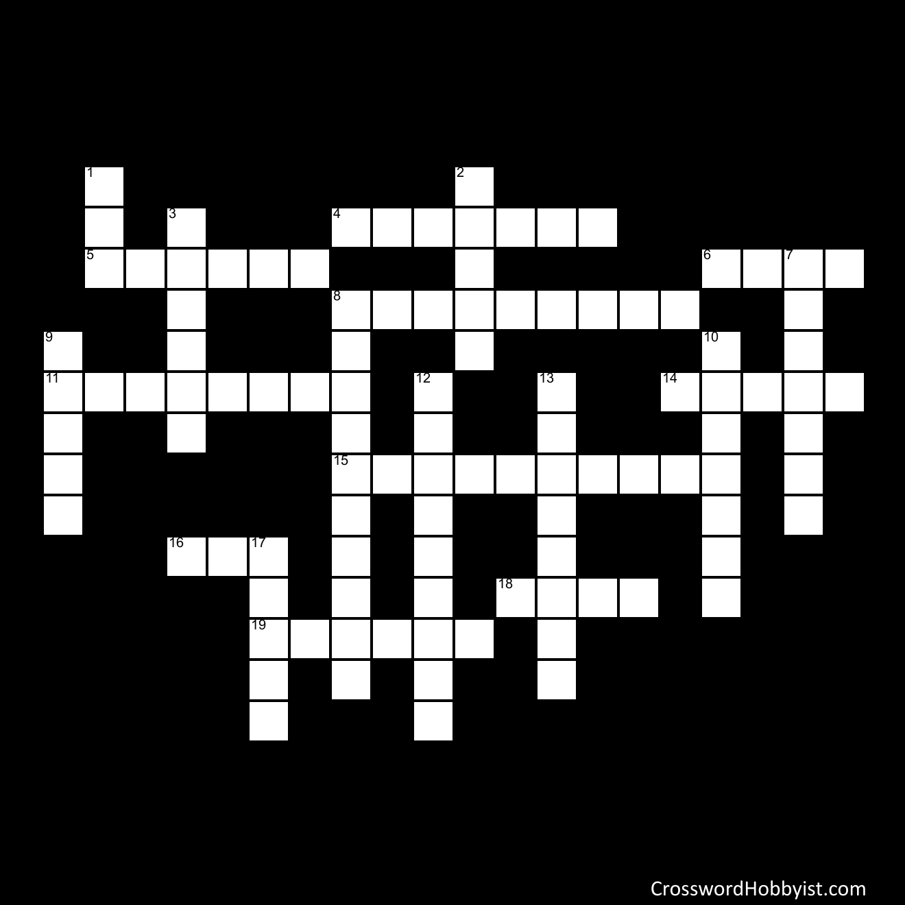 1955 Crossword Puzzle Crossword Puzzle