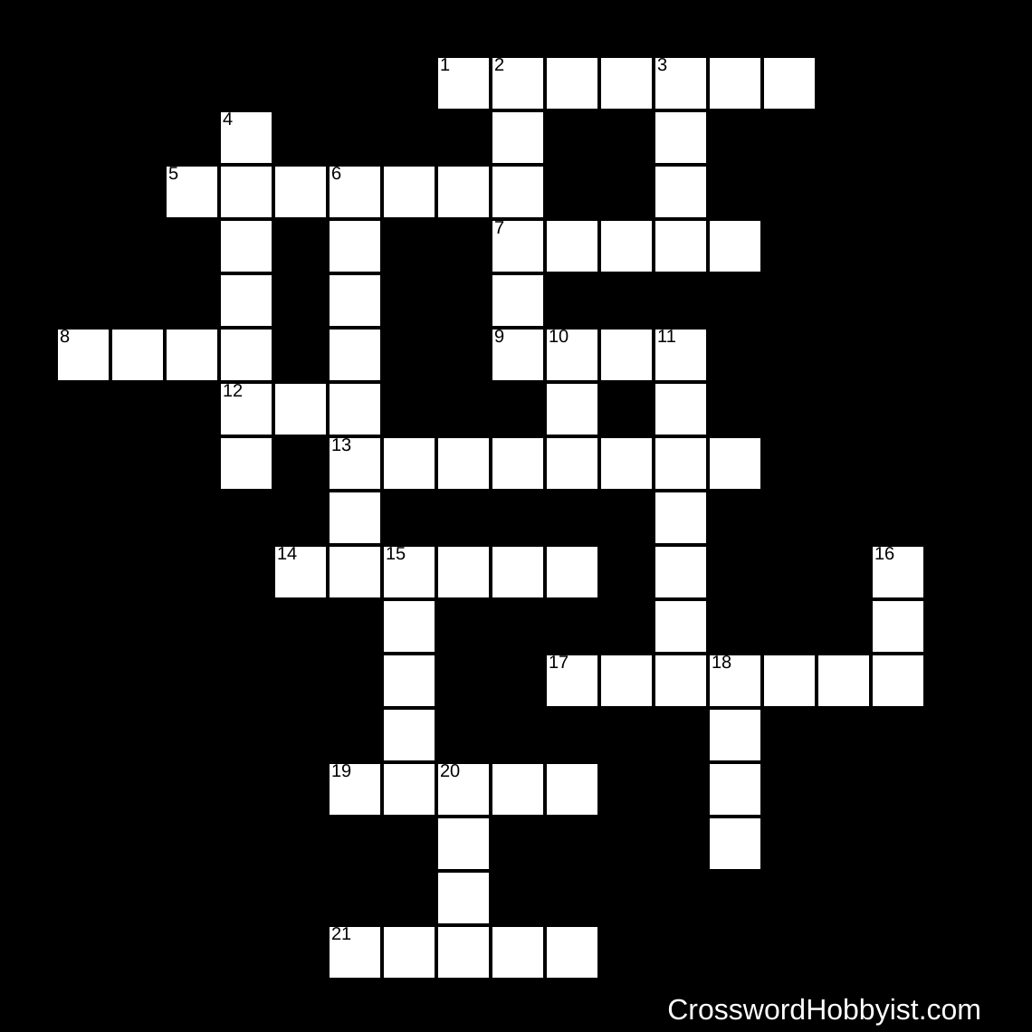 1960'S MOVIES AND TV SHOWS - Crossword Puzzle