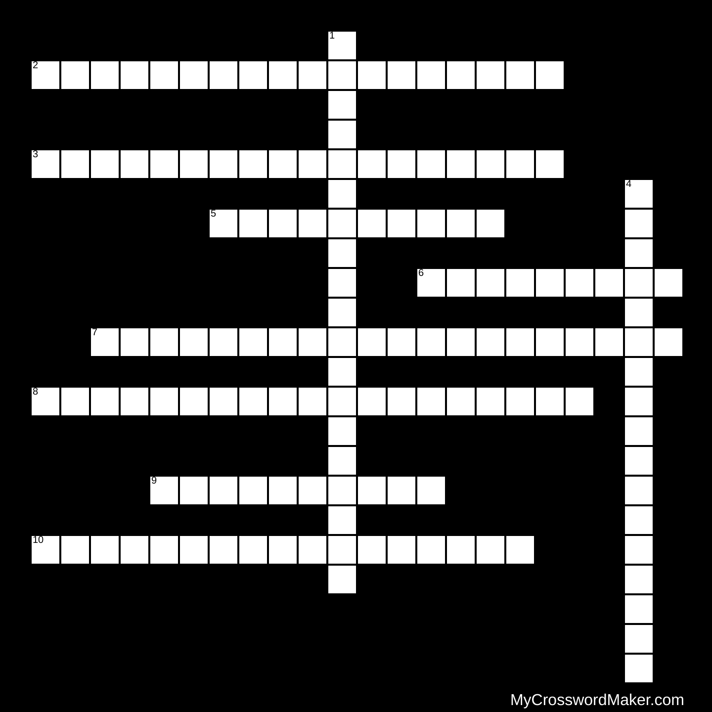 1960s Political Events - Crossword Puzzle