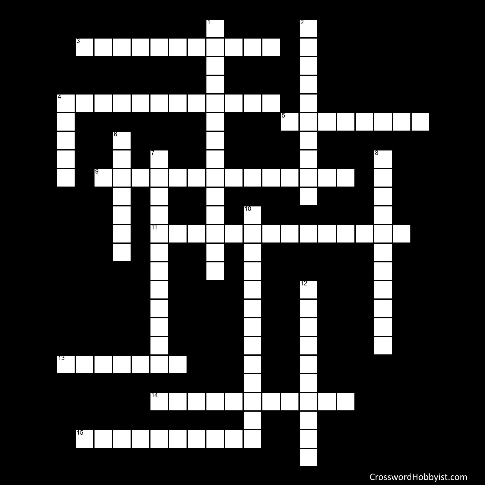 1968 in Review - Crossword Puzzle