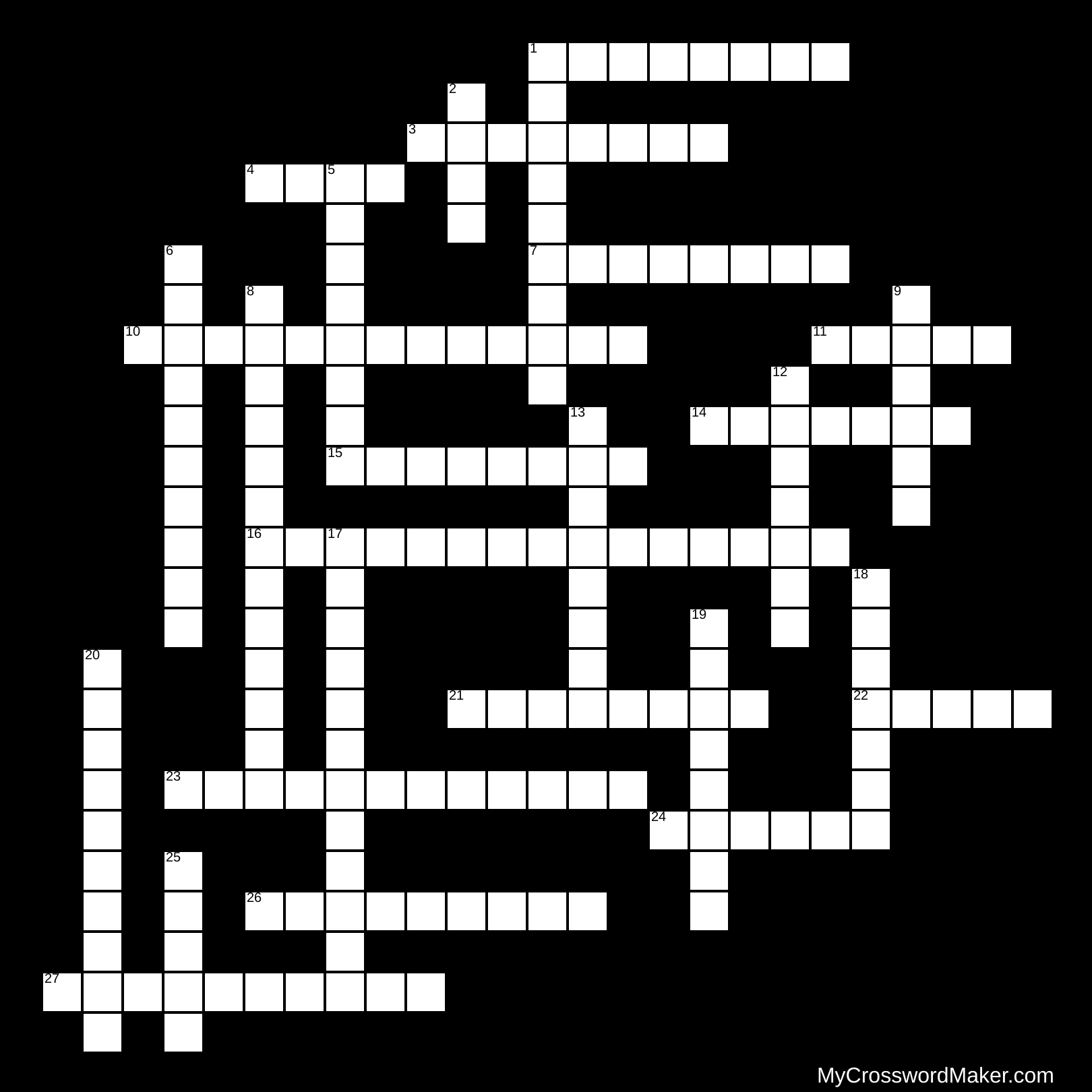 1984 - Crossword Puzzle