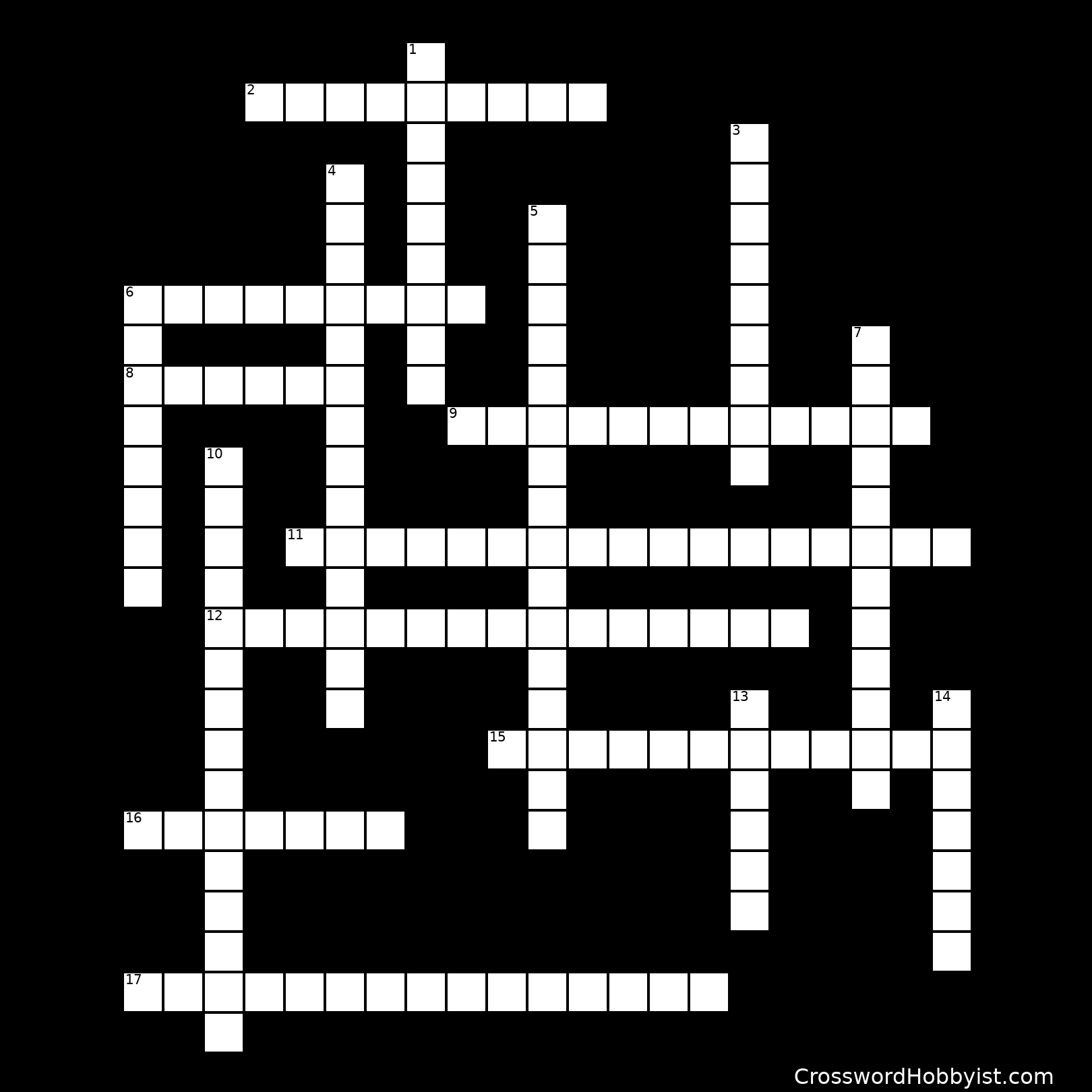 19th Century Vocabulary - Crossword Puzzle