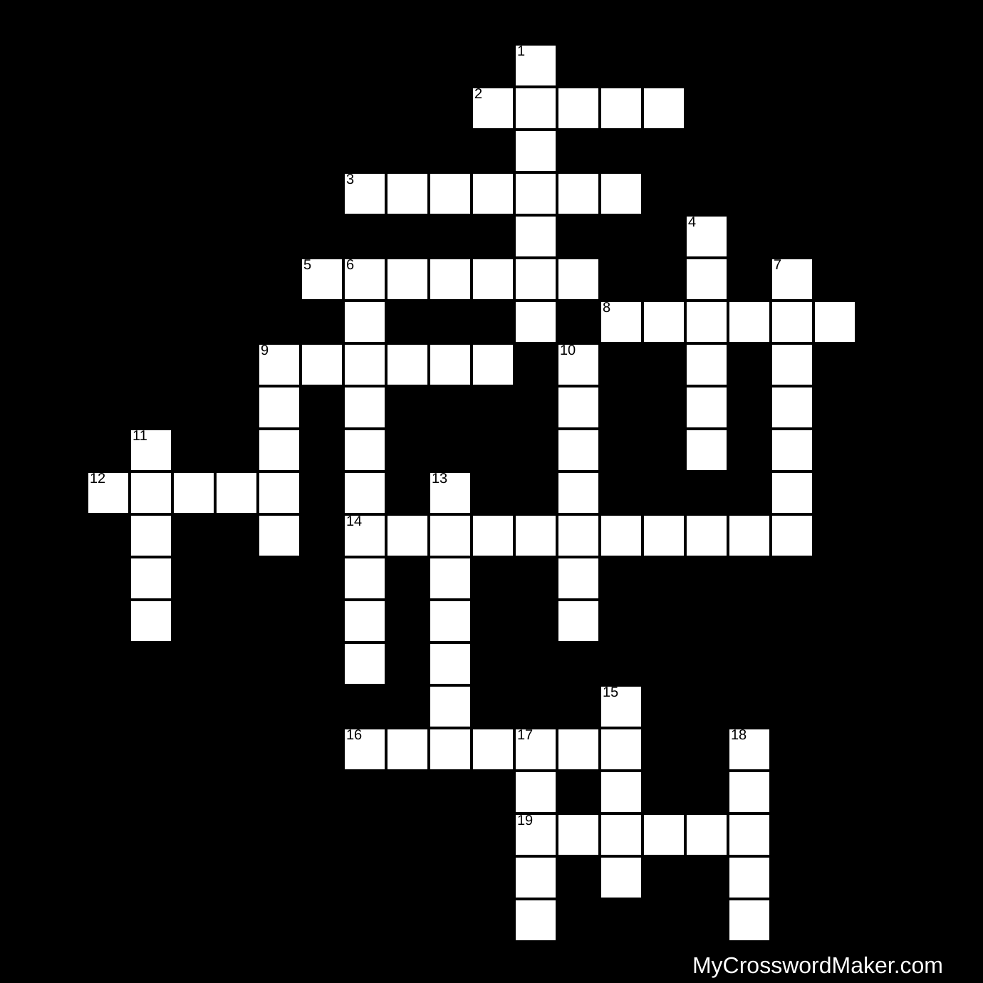 1st period Cross - Crossword Puzzle