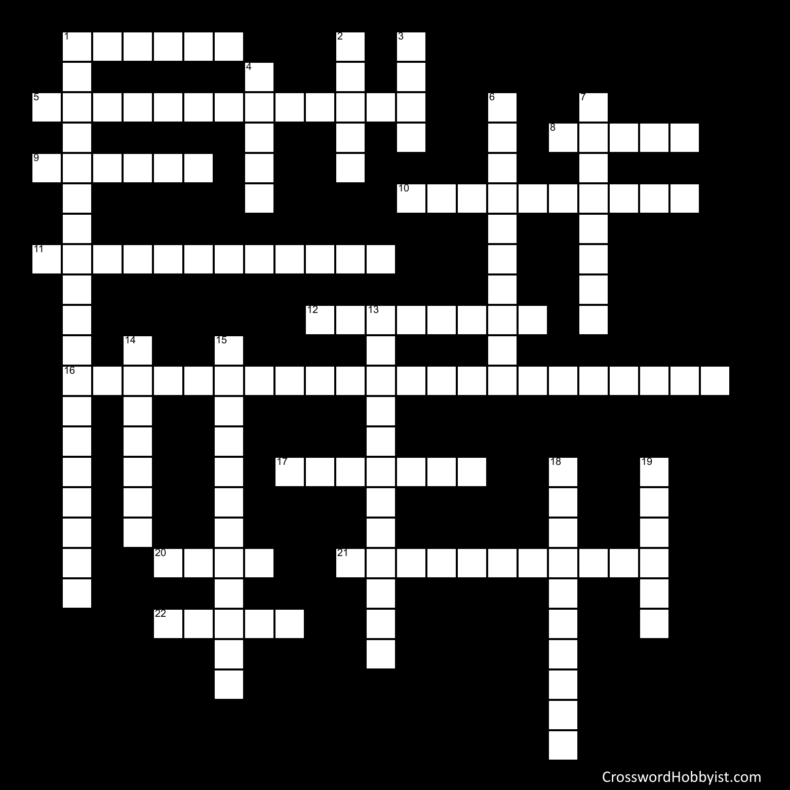 2.1 Agriscience Vocabulary - Crossword Puzzle