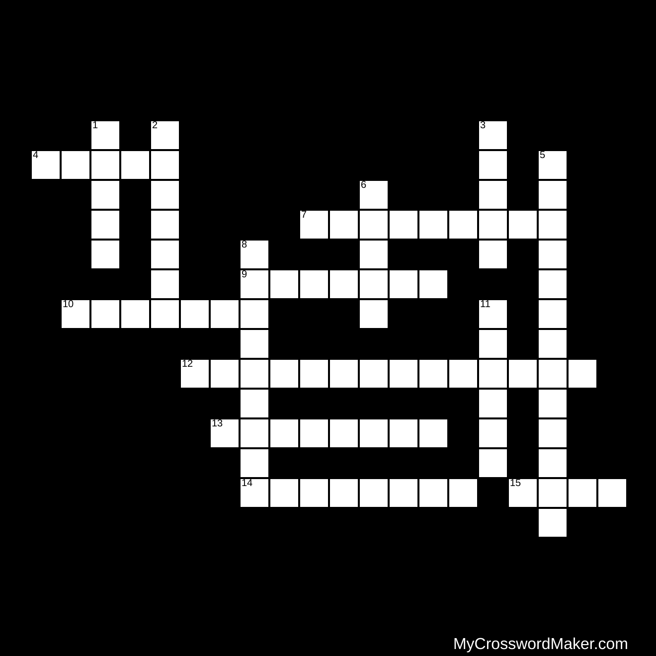 3rd Grade Math Vocabulary - Crossword Puzzle