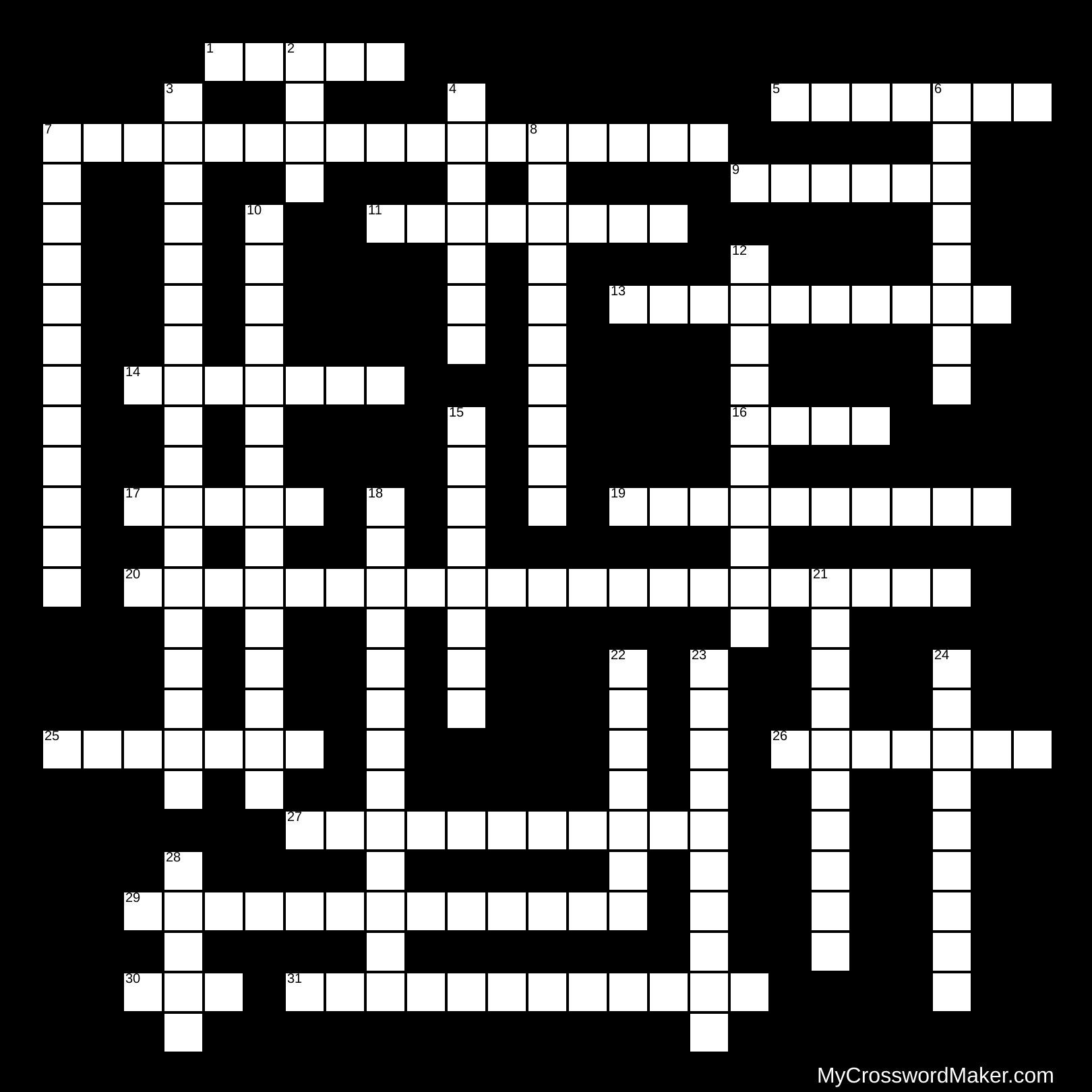 5th Grade Science Vocabulary - Crossword Puzzle