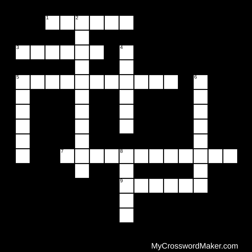 6th Grade Reproduction in Plants and Animals Vocabulary - Crossword Puzzle