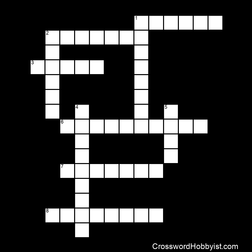 6th Grade Unit 6 (1-10) - Crossword Puzzle