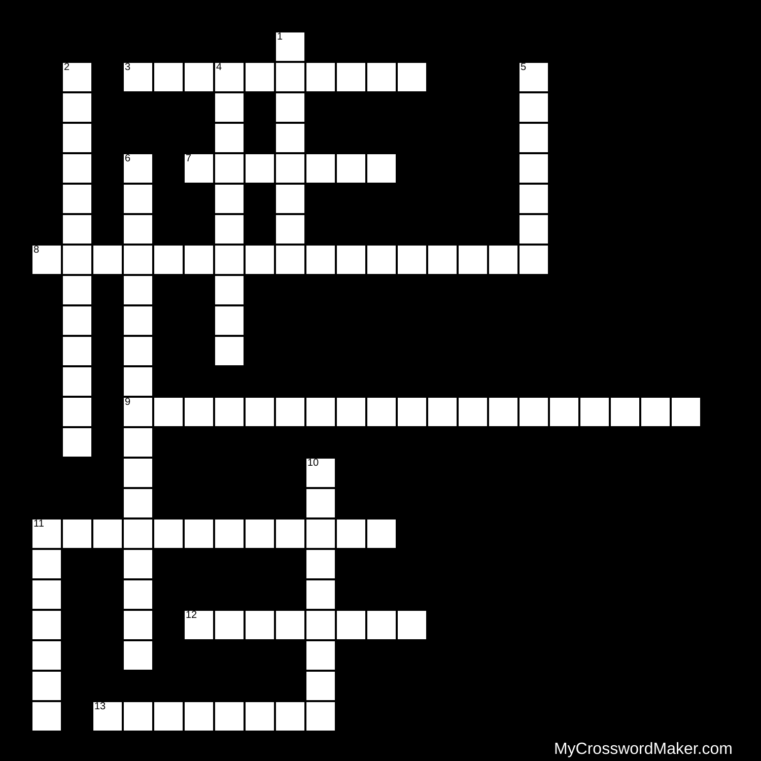 7th grade Chapter 1 vocabulary - Crossword Puzzle