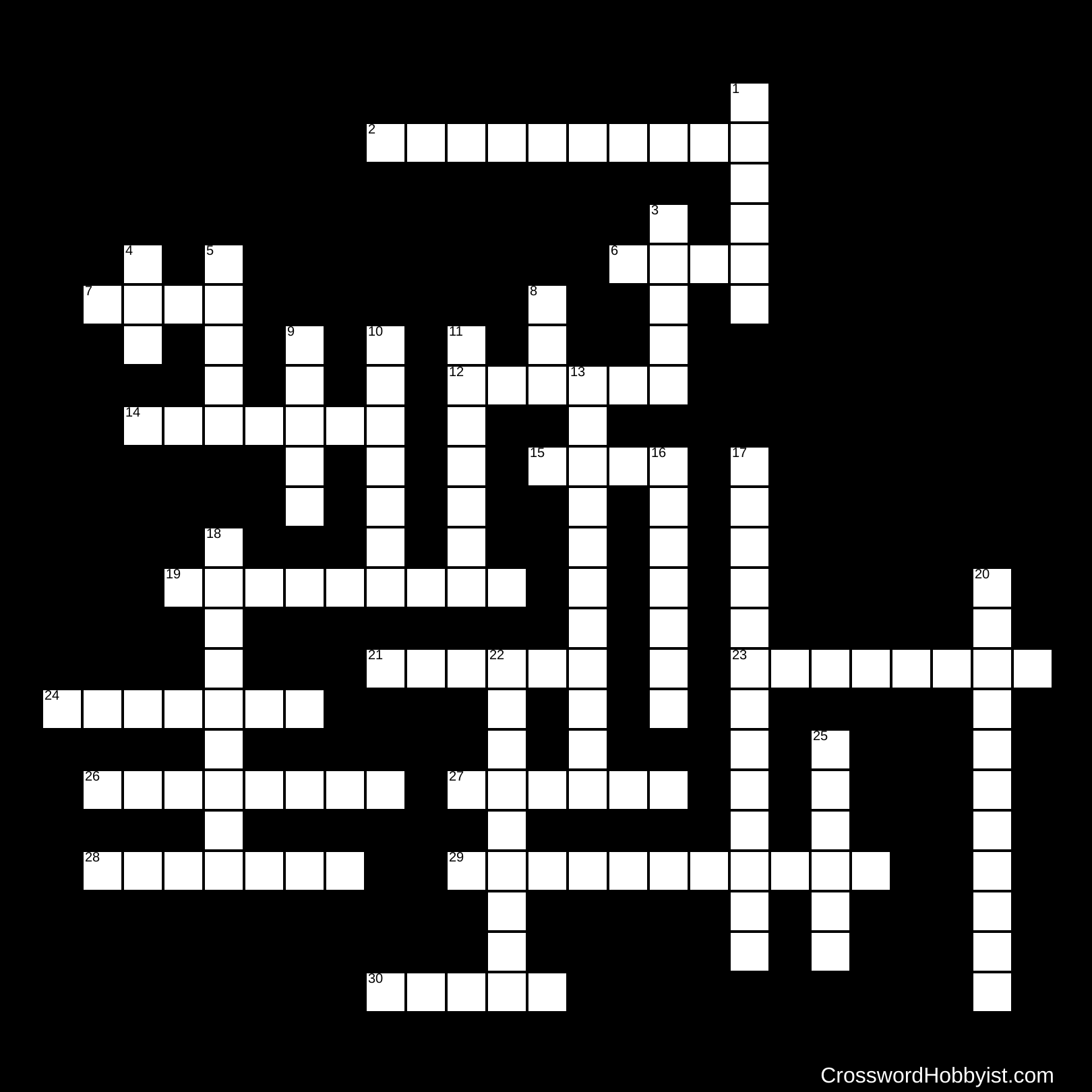 A Day In the Life of Tyler - Crossword Puzzle