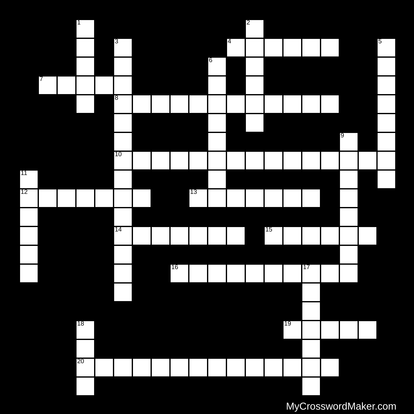 A Swiftly Tilting Planet - Crossword Puzzle