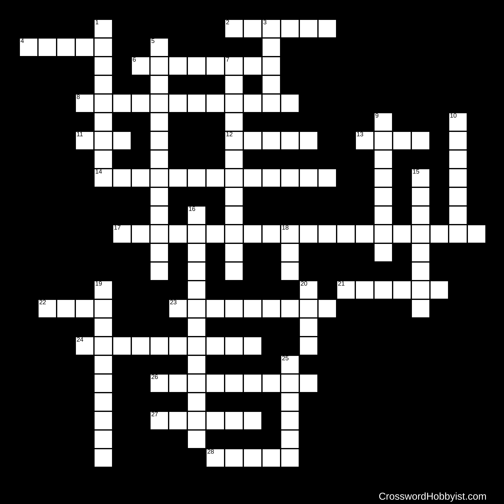 Action de grâce et Thanksgiving - Crossword Puzzle