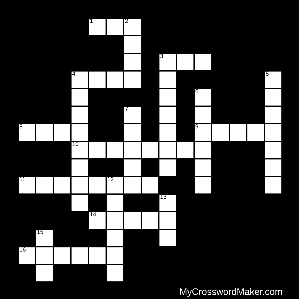 Add and Subtract - Crossword Puzzle