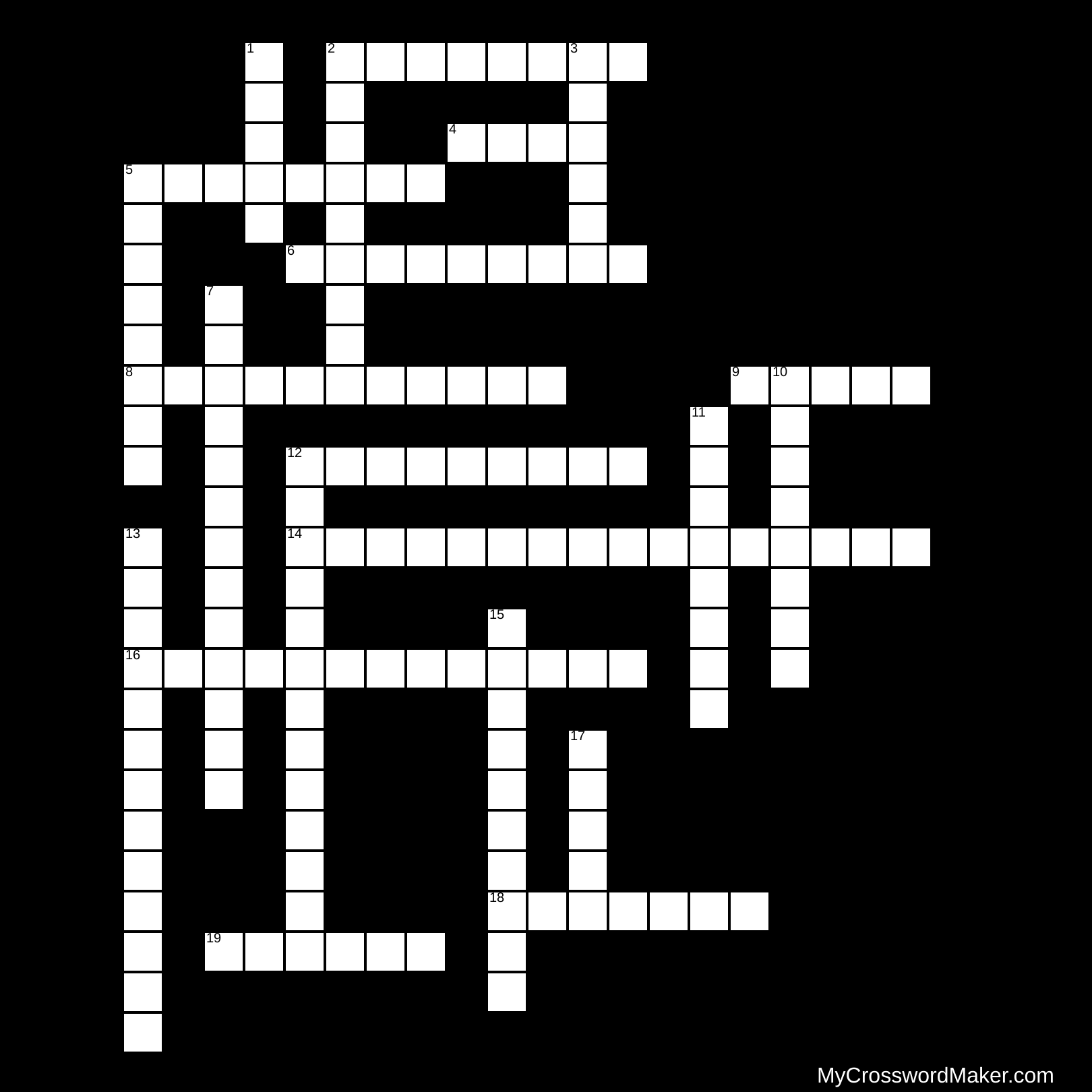 Africa Empires/Leaders - Crossword Puzzle