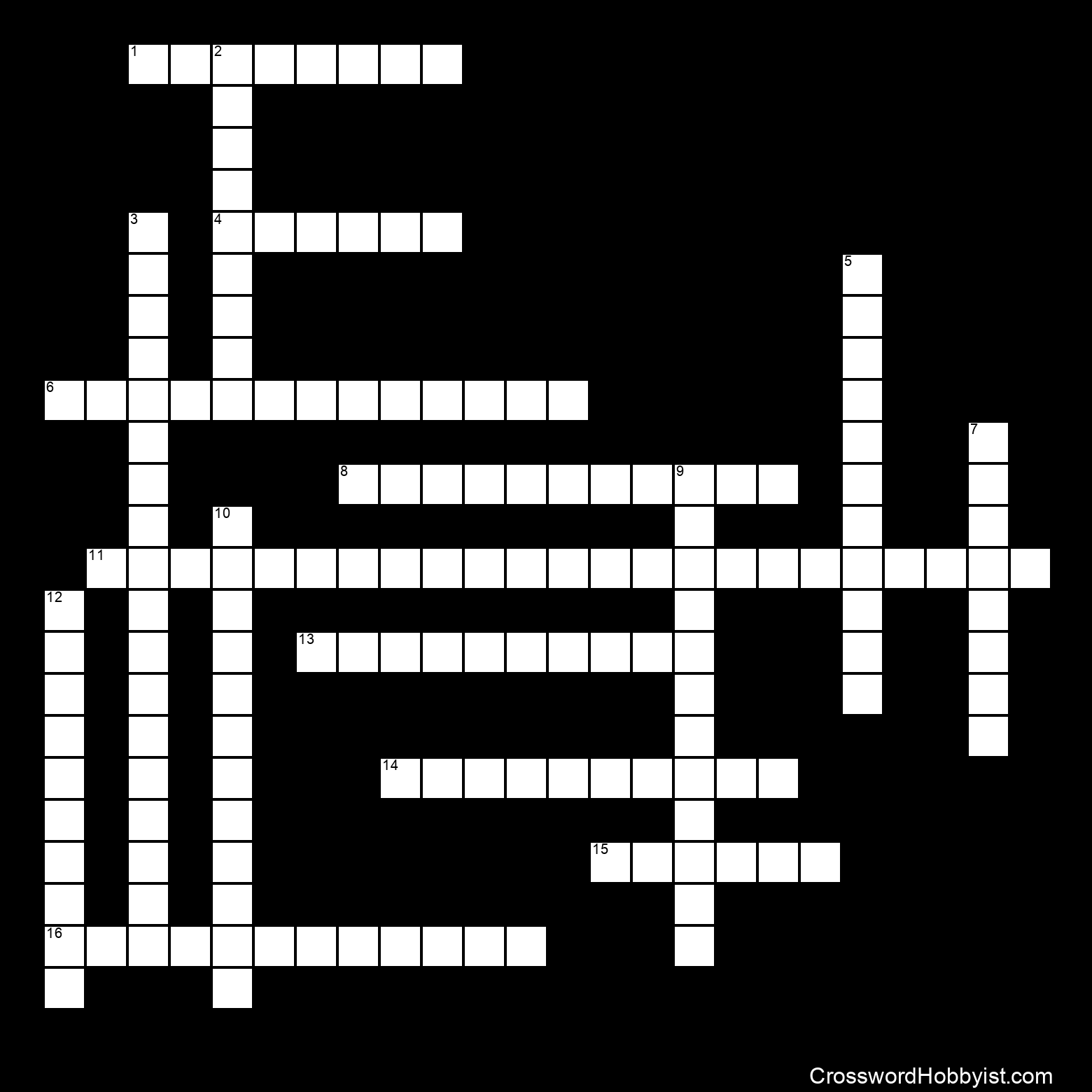 Age of Revolutions - Crossword Puzzle