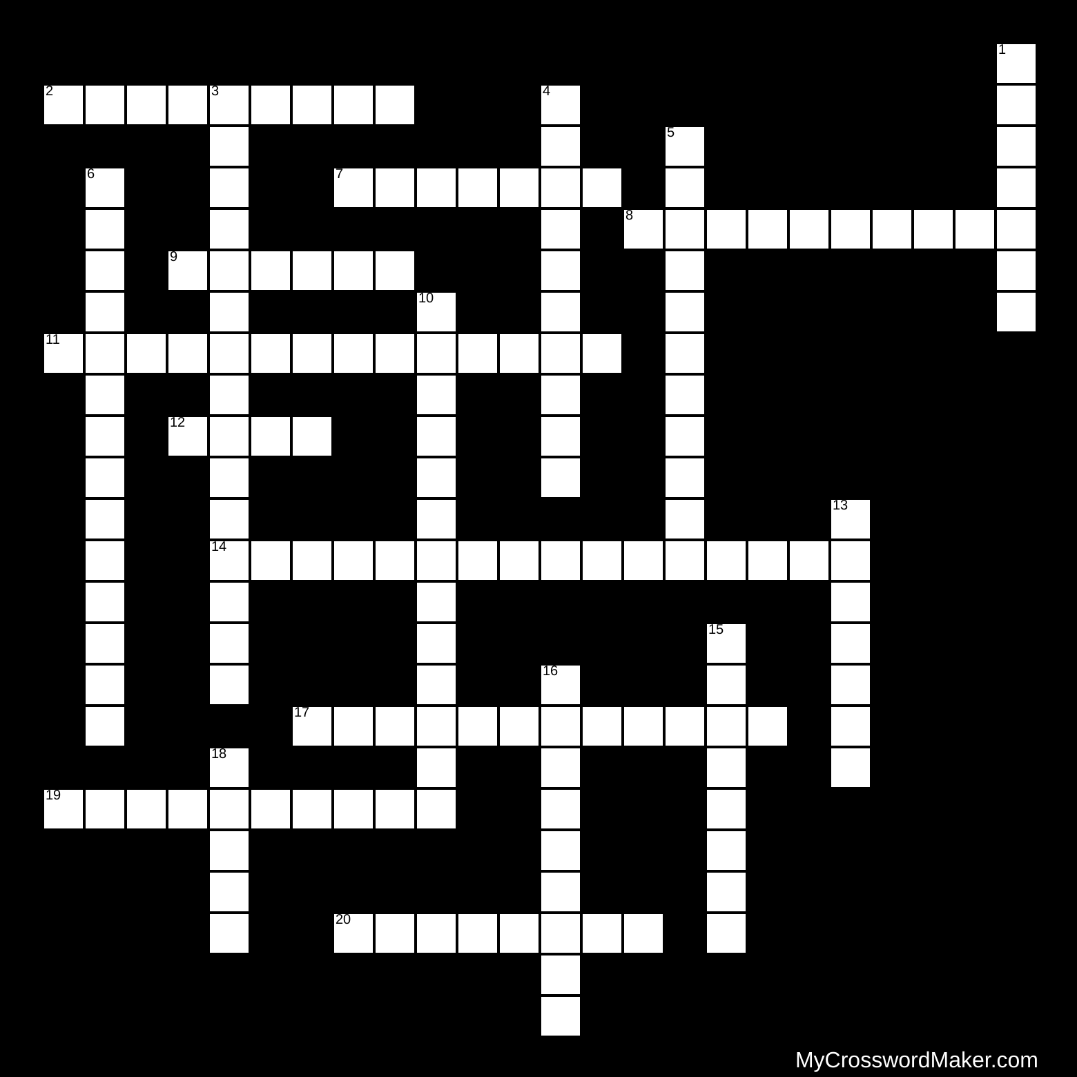 Algebra II Crossword - Crossword Puzzle