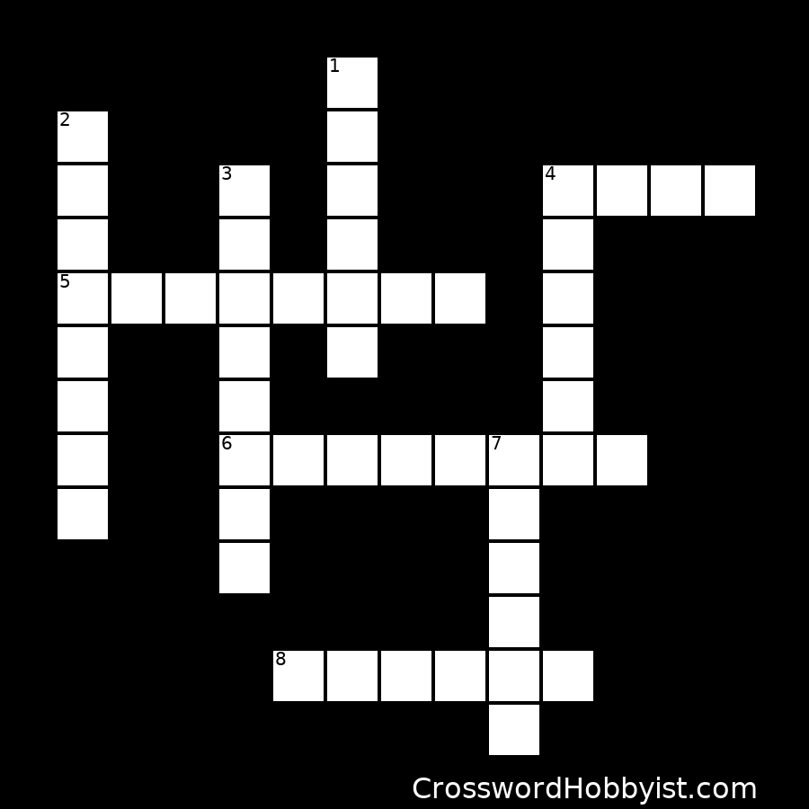 Amazon River Words - Crossword Puzzle