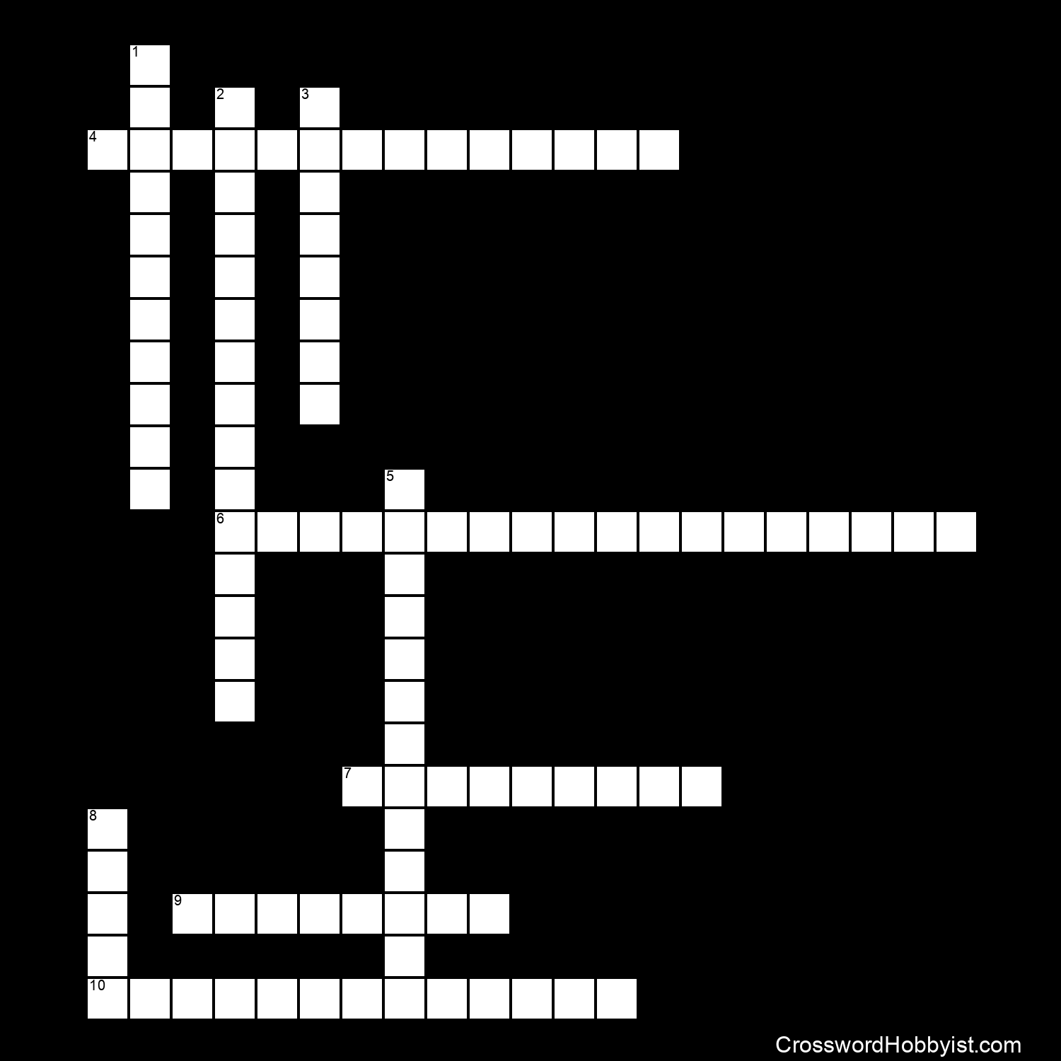 American History - Crossword Puzzle