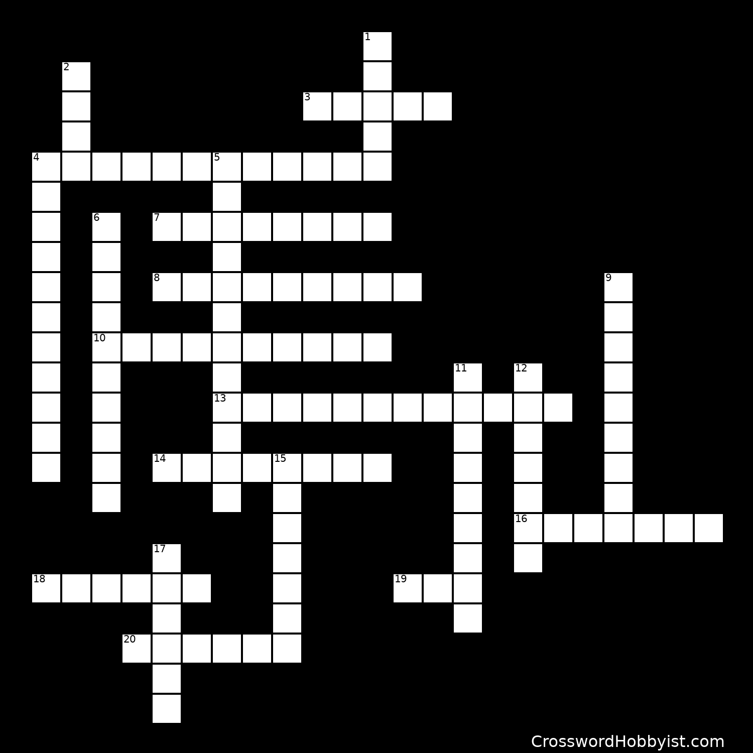 American History: 1930's - Crossword Puzzle