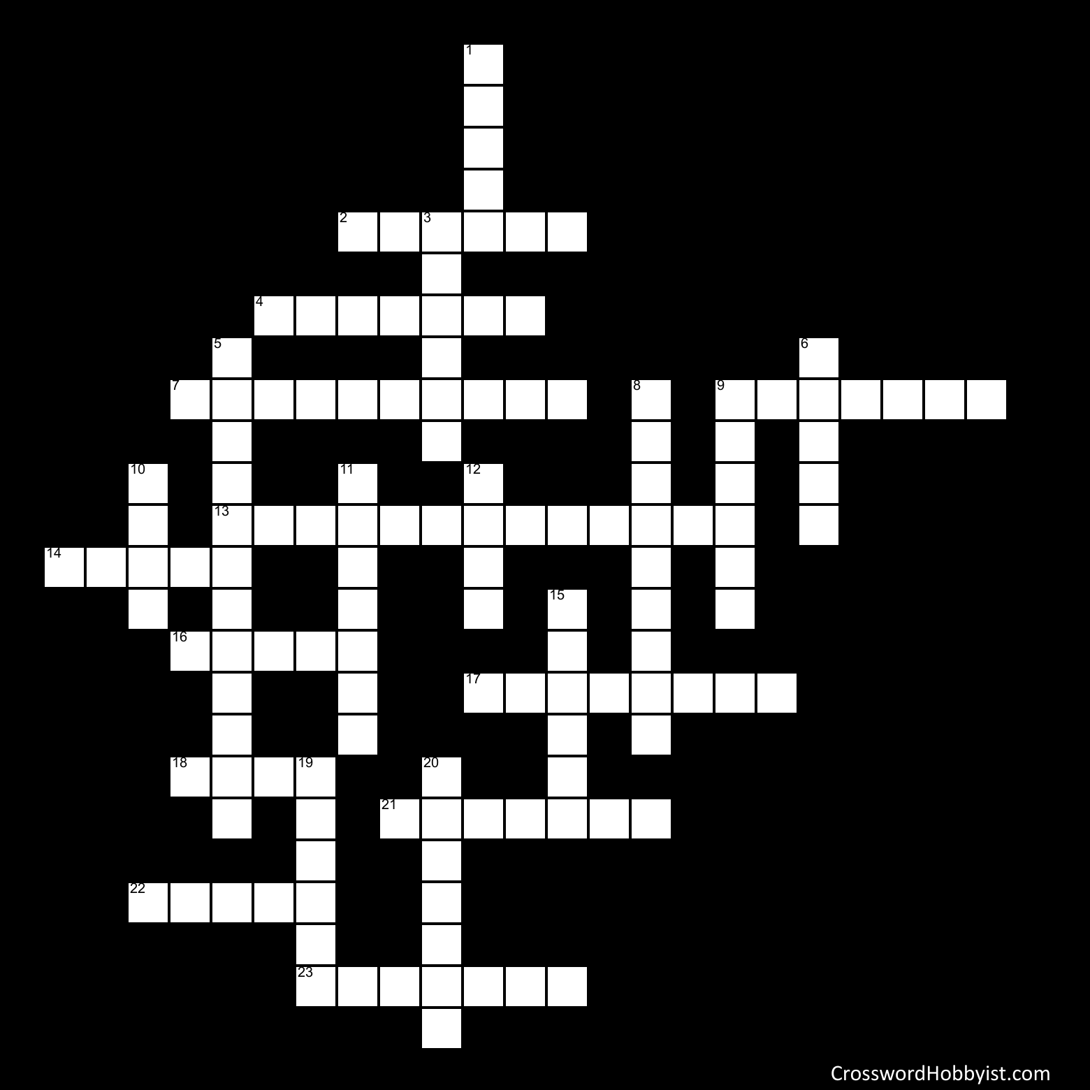 Anatomy of the Eye - Crossword Puzzle