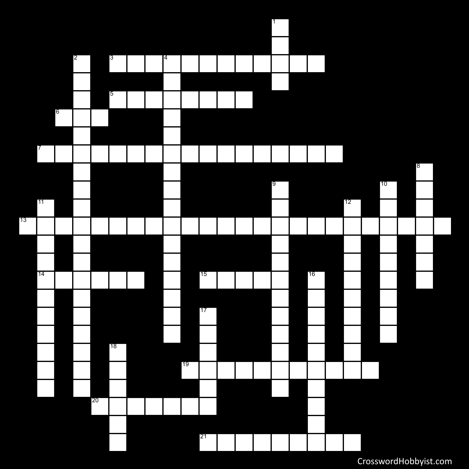 Animal Science Crossword Puzzle