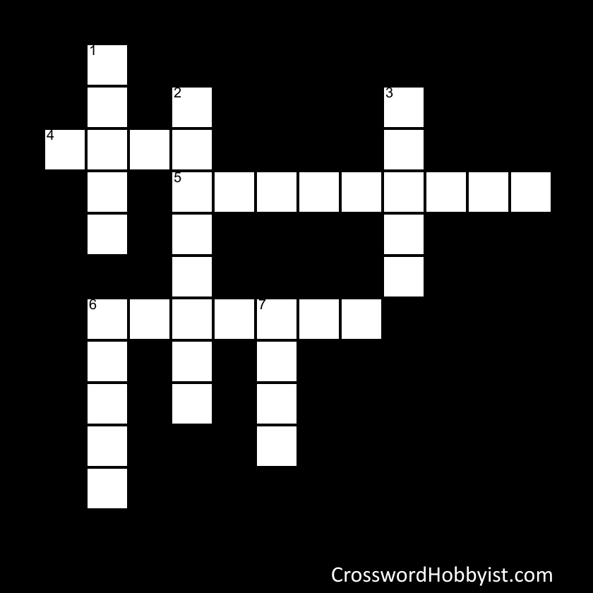 April Fun Facts - Crossword Puzzle