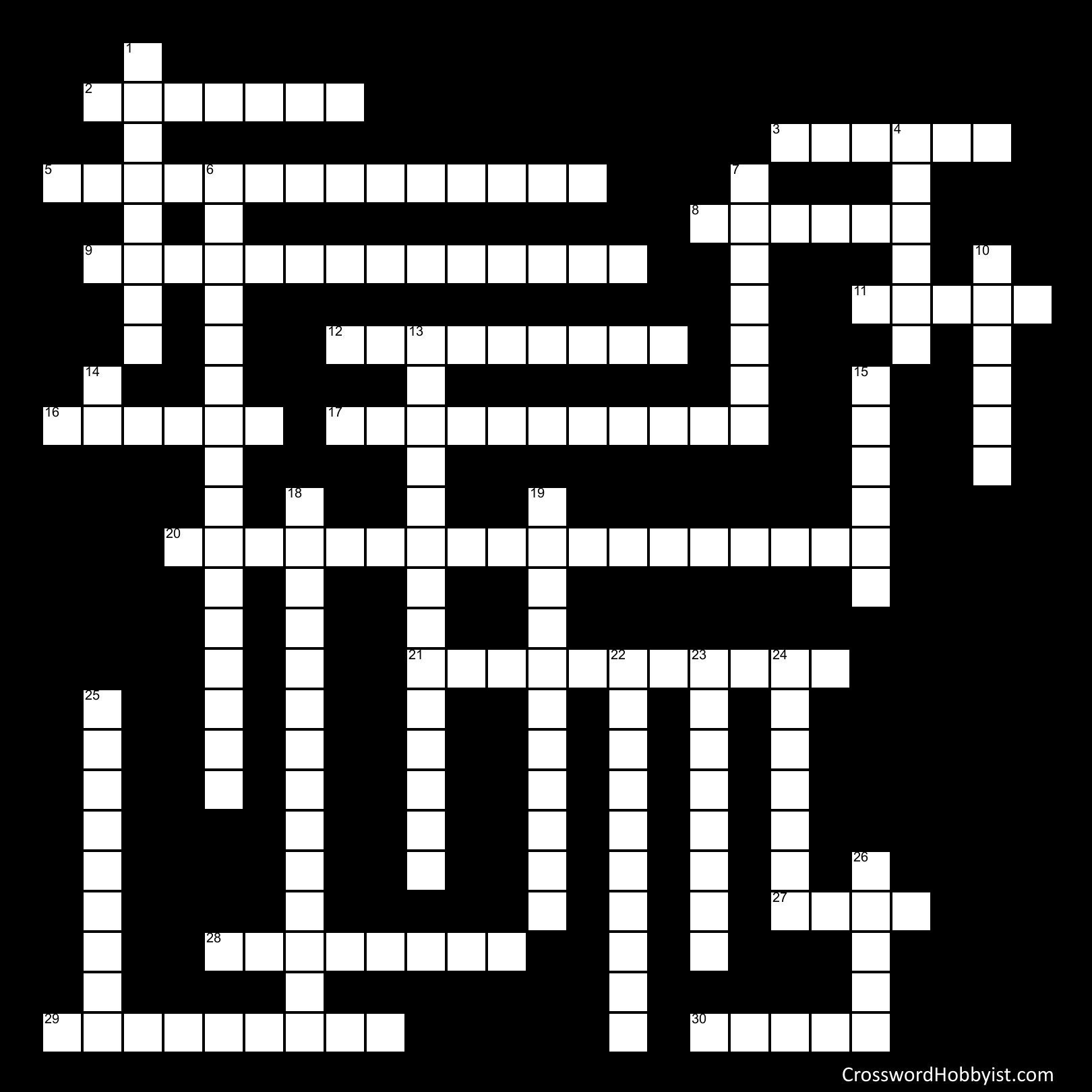 Asia: AP World History - Crossword Puzzle