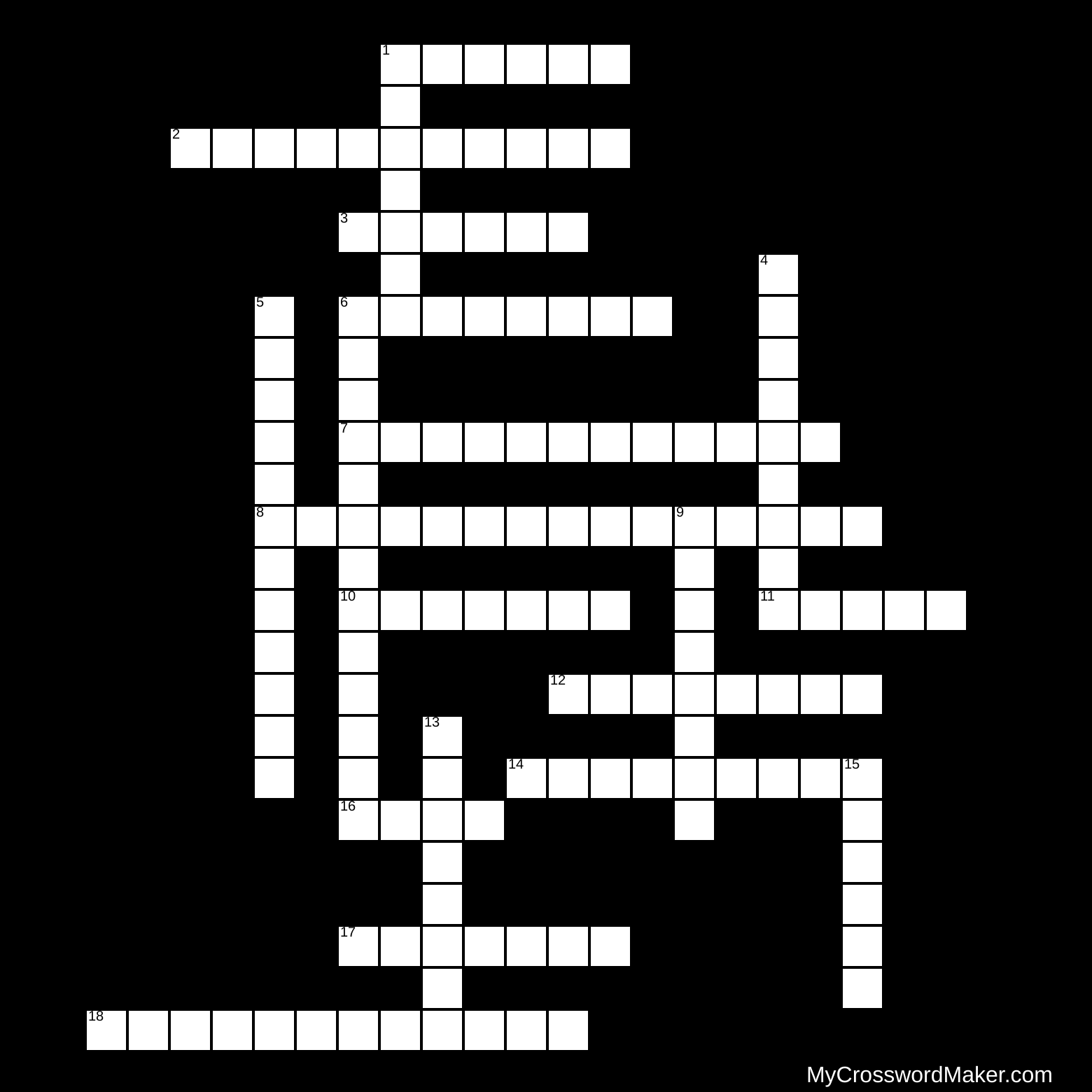 Aztec Vocabulary - Crossword Puzzle