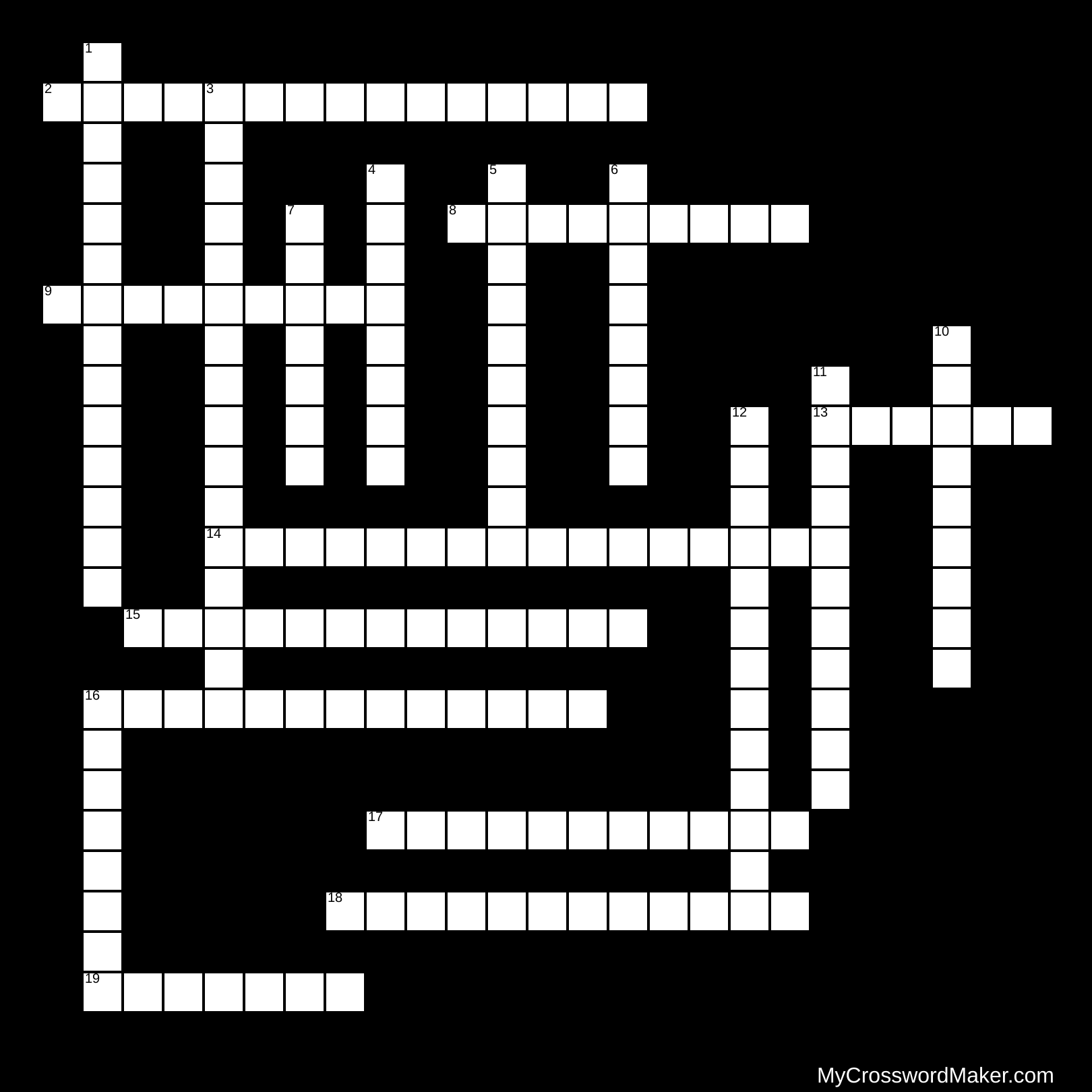 Basic Geography - Crossword Puzzle