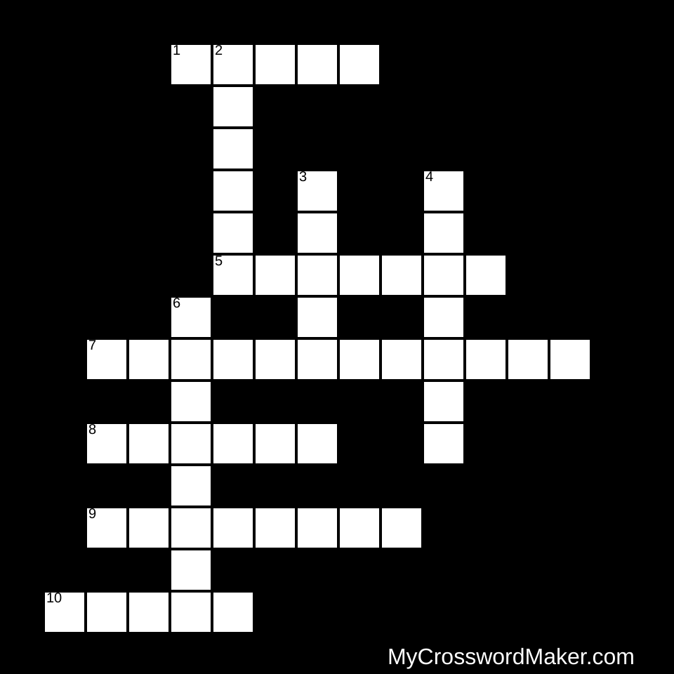 Basic Music Theory - Crossword Puzzle