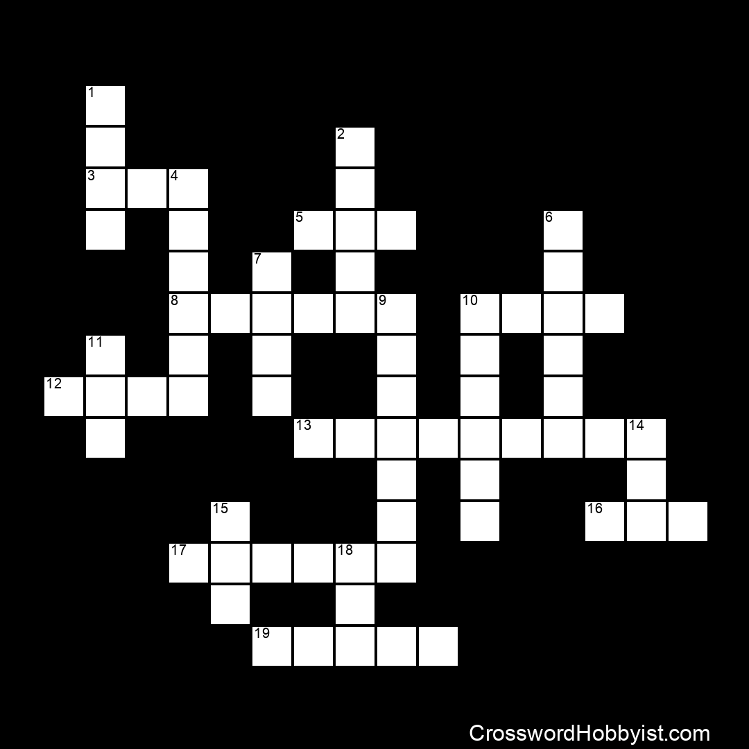 Beginning Animal Science - Crossword Puzzle