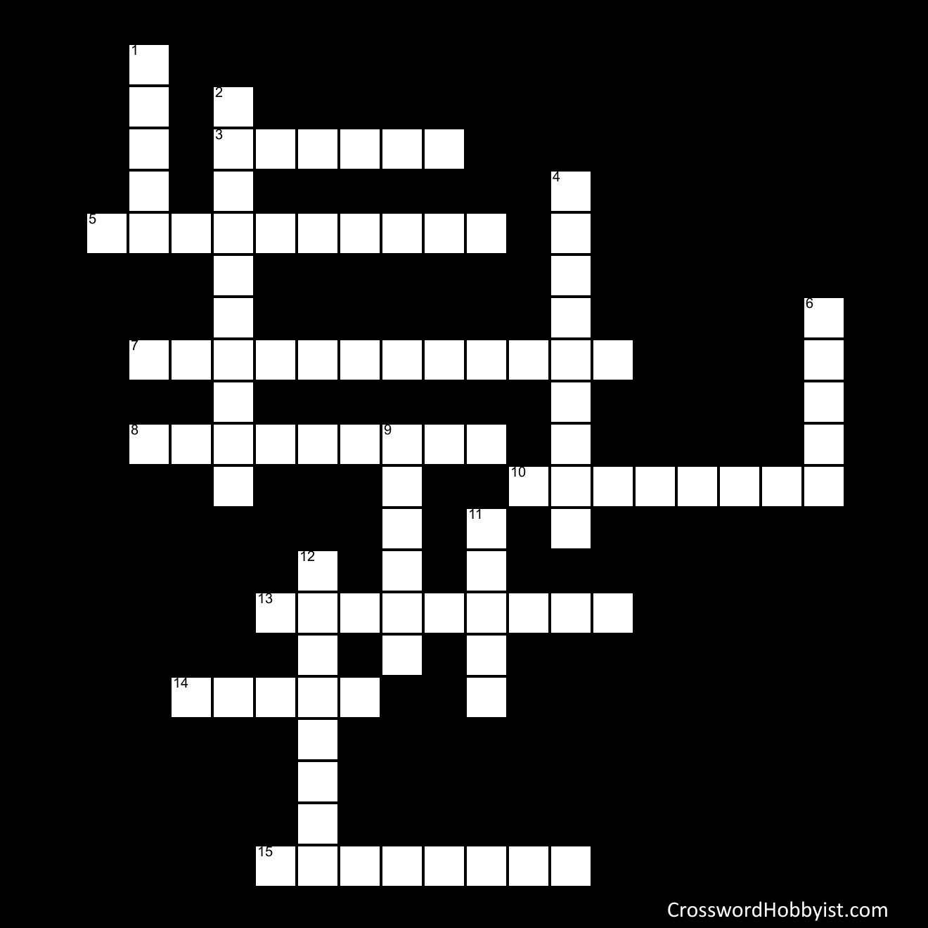 Bendy Word Search - Crossword Puzzle