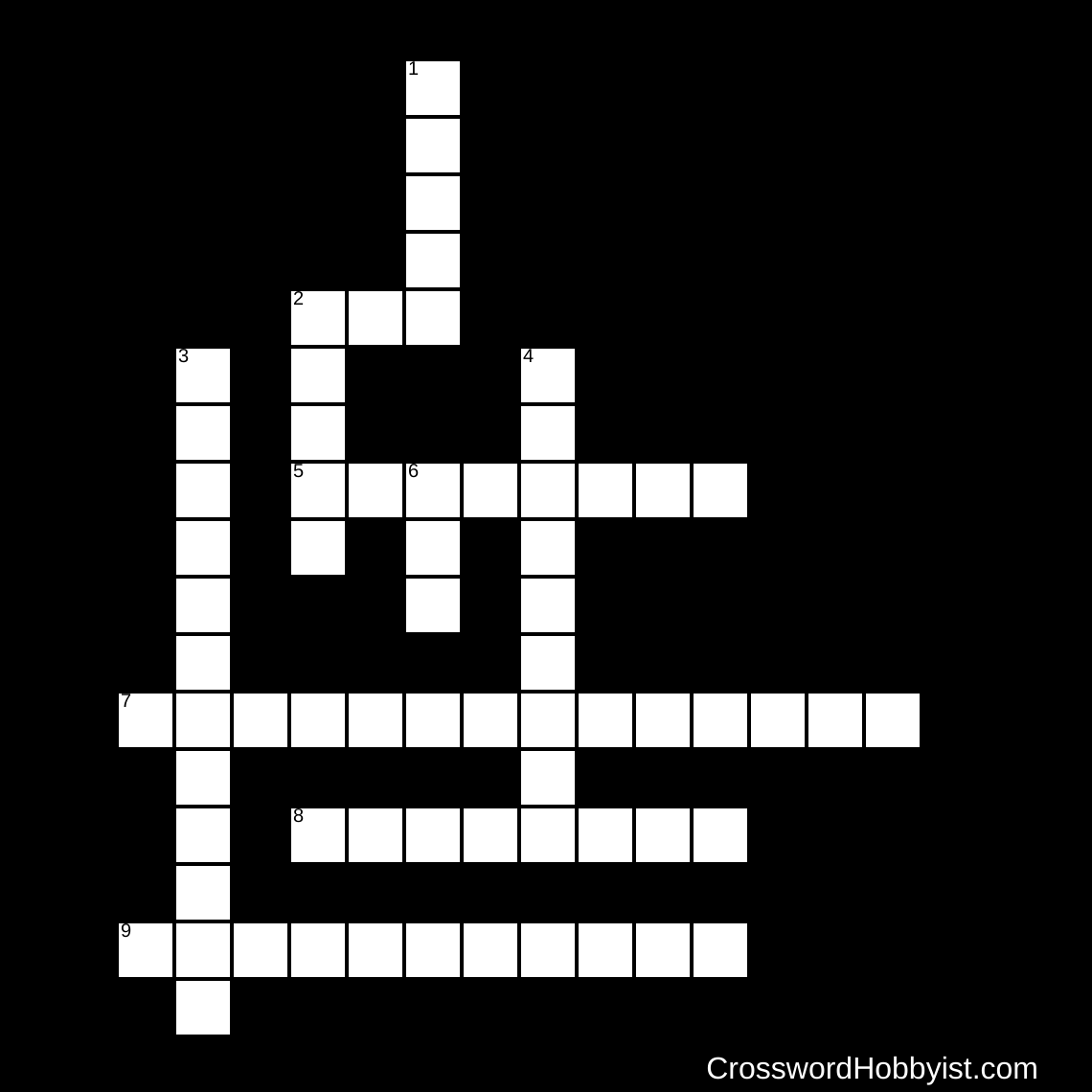 Bible Numbers - Crossword Puzzle