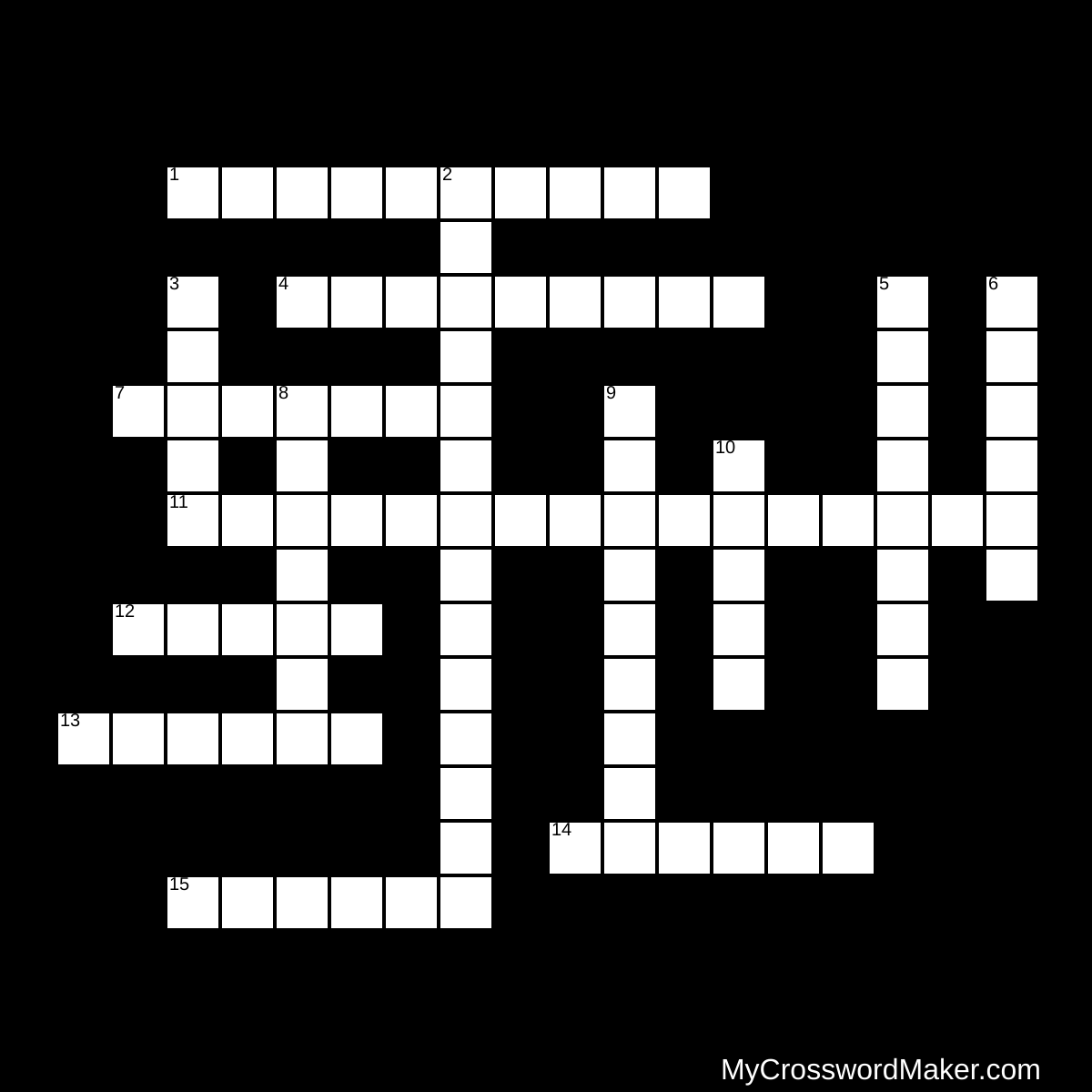 Bible, Word of God - Crossword Puzzle