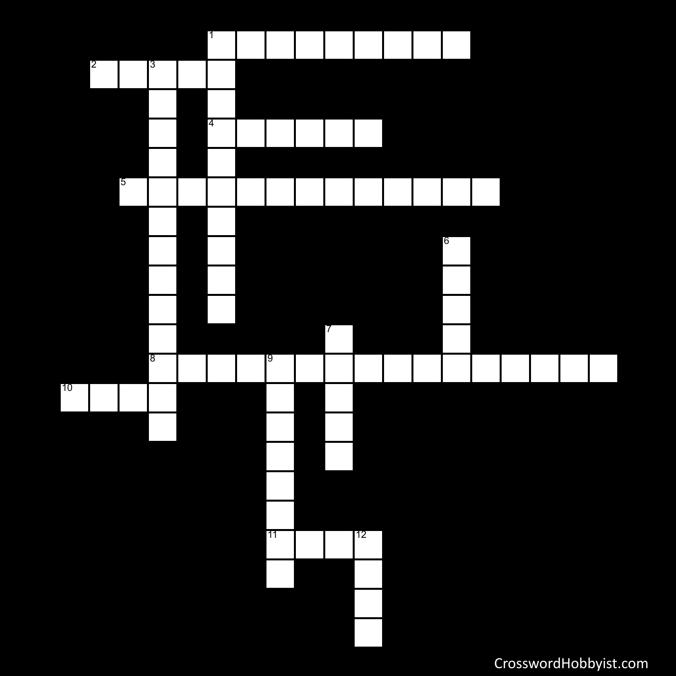 Biblical and Present Examples of Fasting - Crossword Puzzle