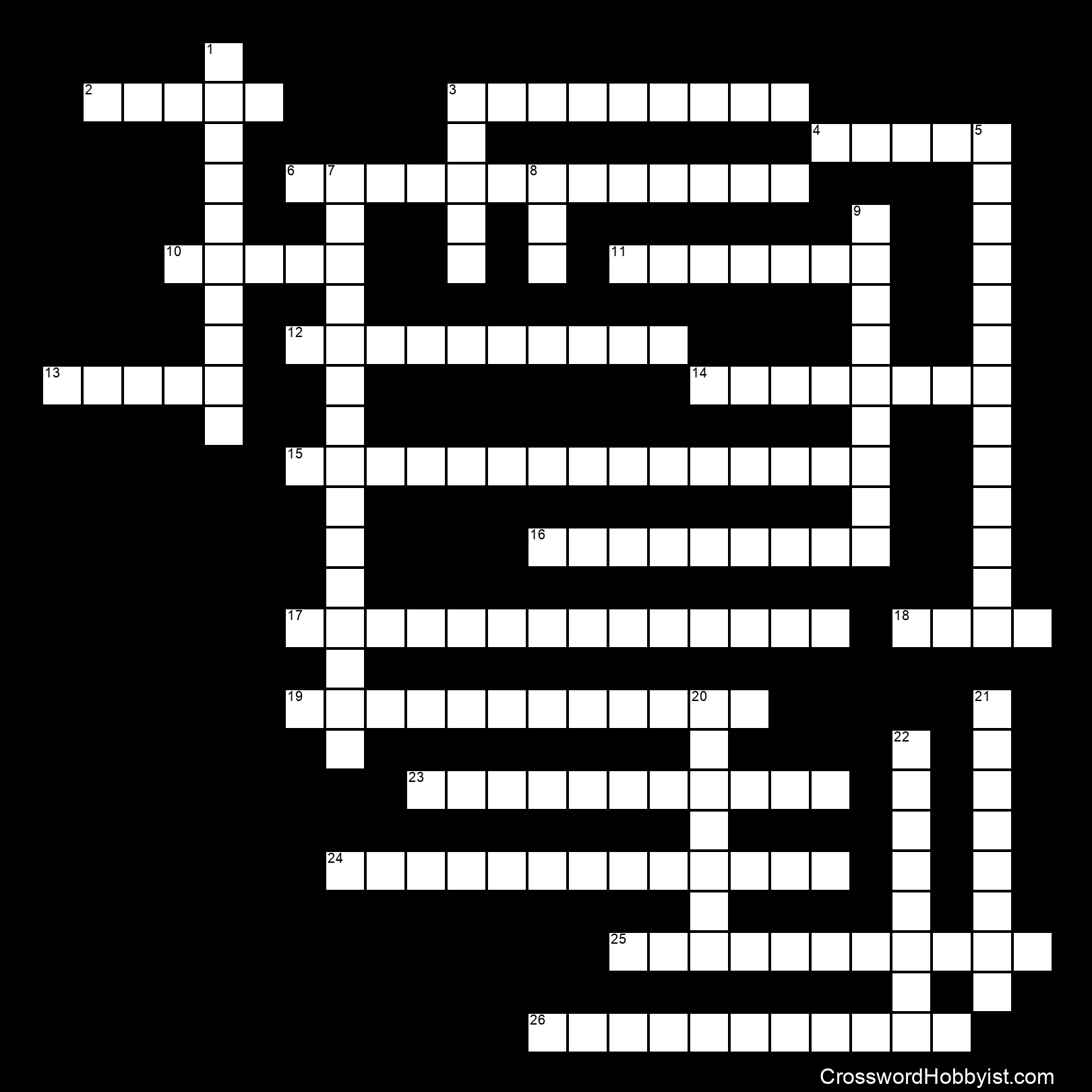 Big Bang Theory - Crossword Puzzle