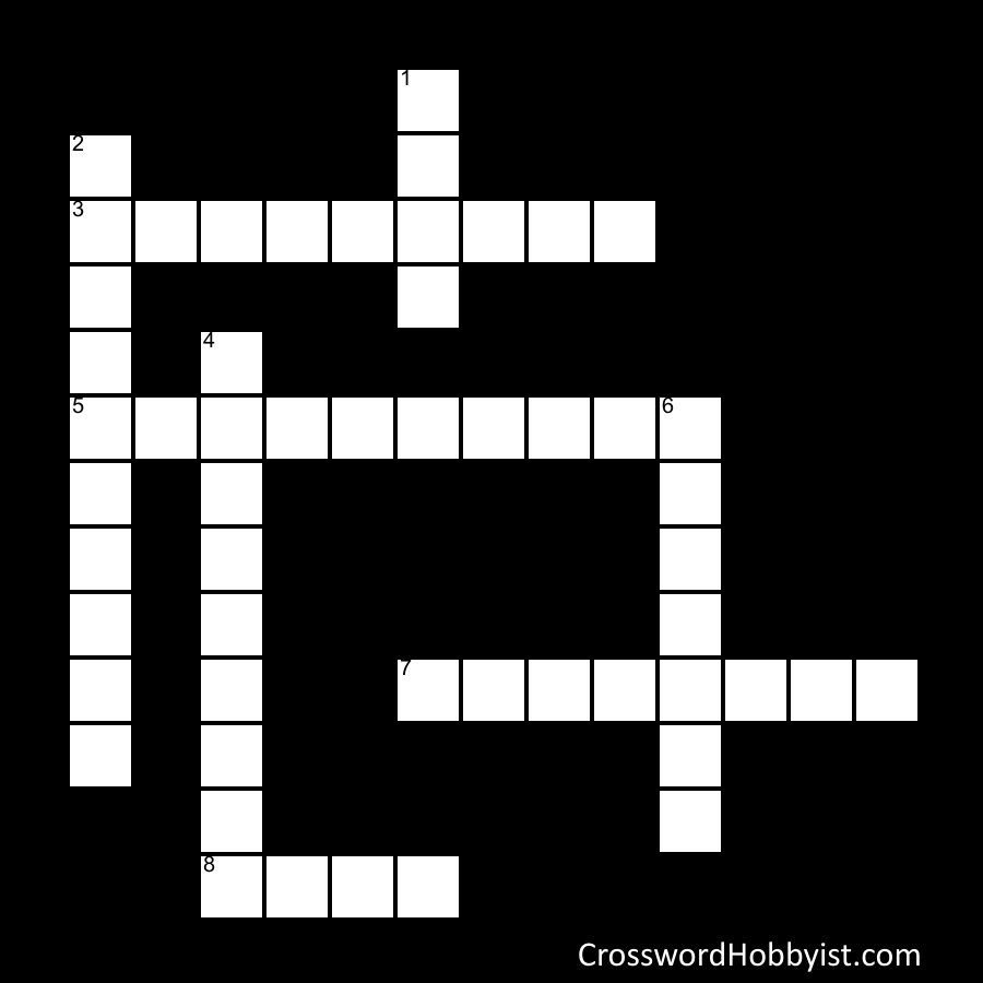 Big Bang and Universe structure - Crossword Puzzle