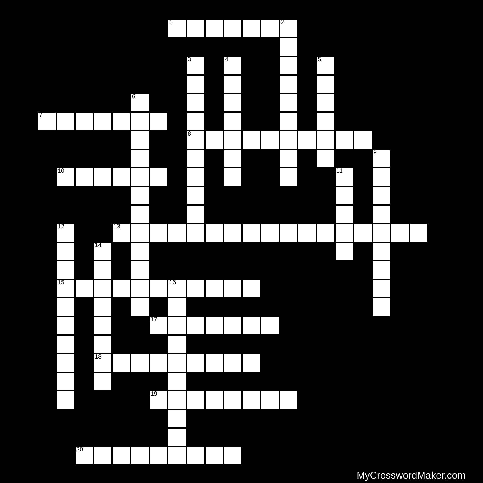 Biodiversity Vocabulary - Crossword Puzzle