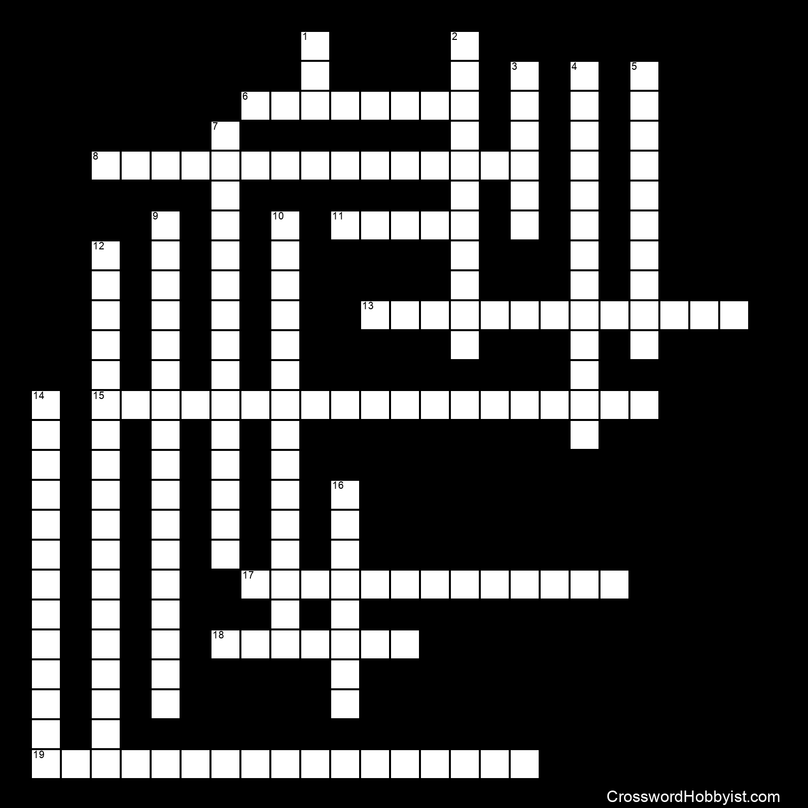 Biotechnology - Crossword Puzzle