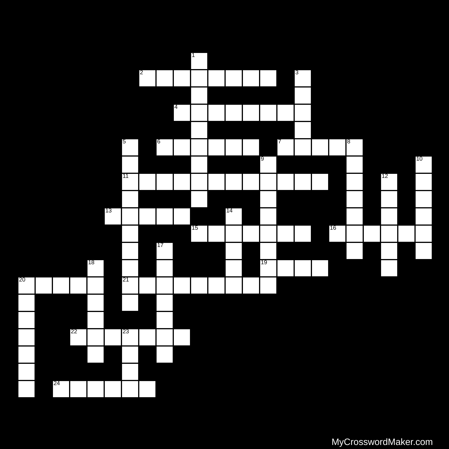 Black Beauty Vocabulary Words Part 2 - Crossword Puzzle