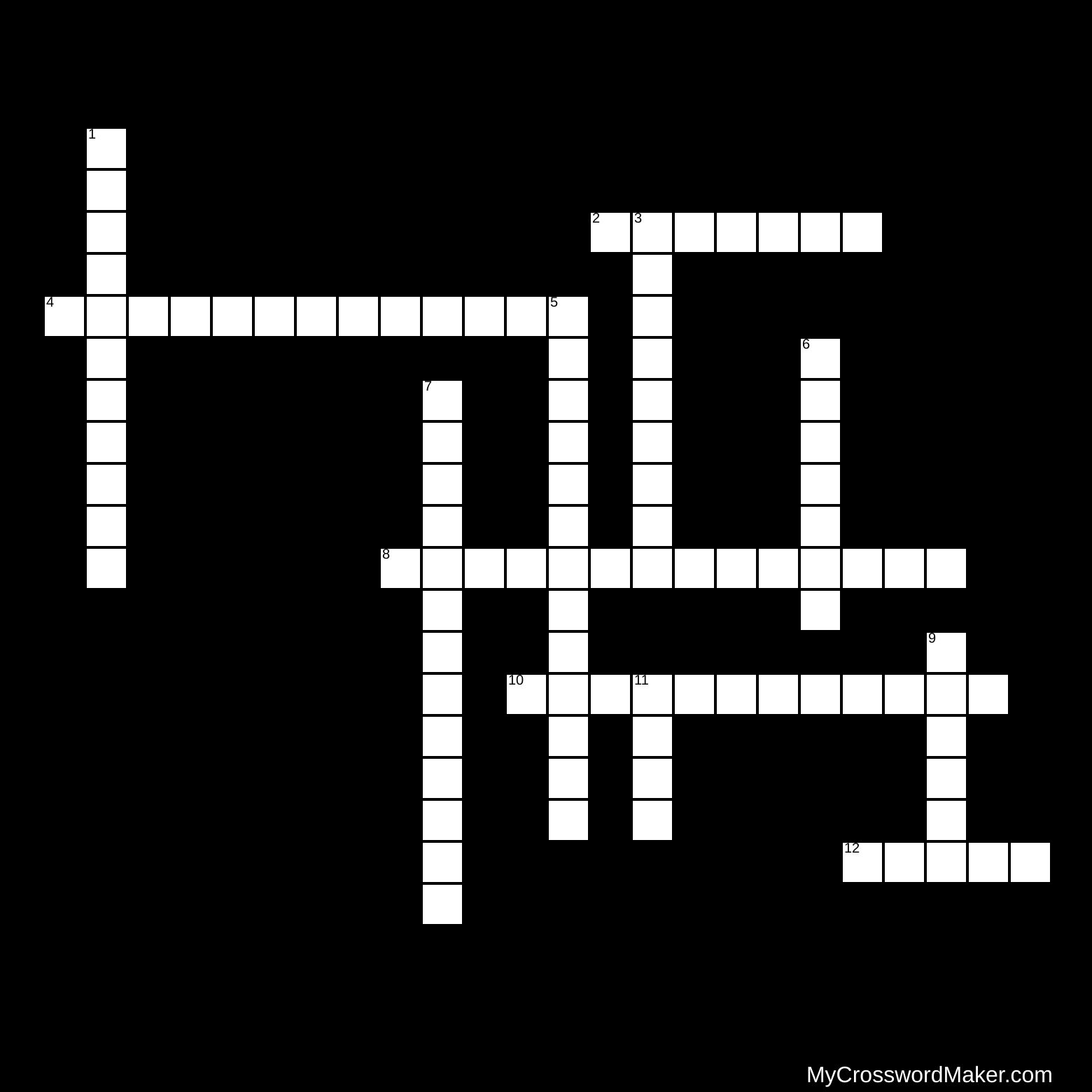 Black History Crossword Puzzle - Crossword Puzzle